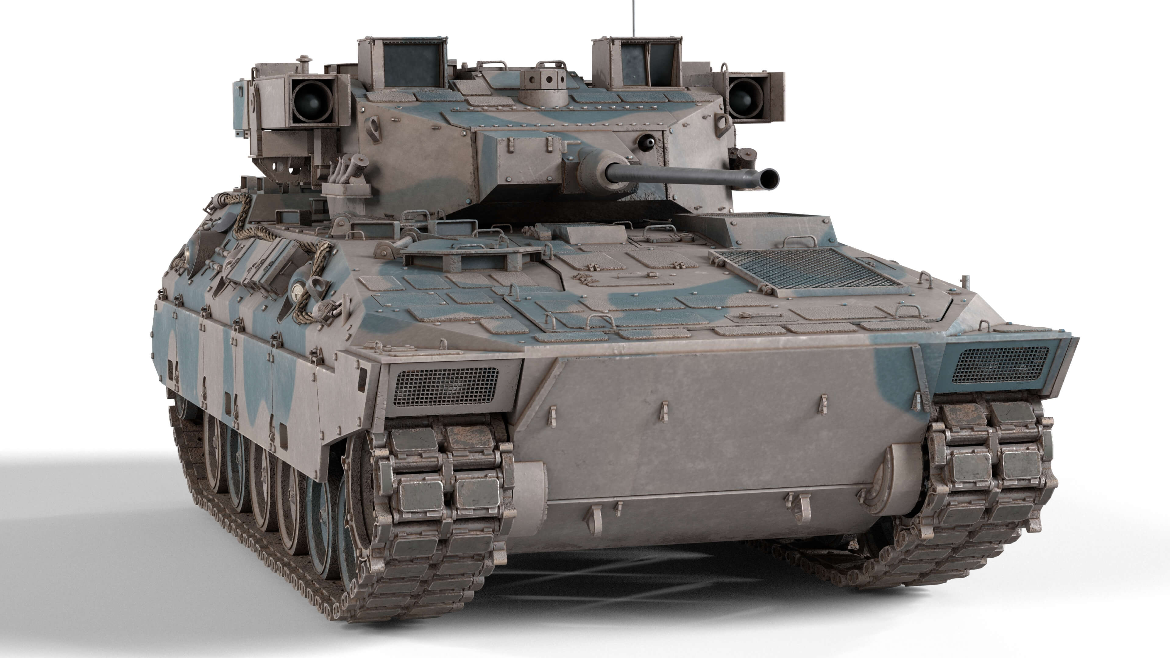 Japanese Type 89 IFV Tank - 3D Model by 3dstudio