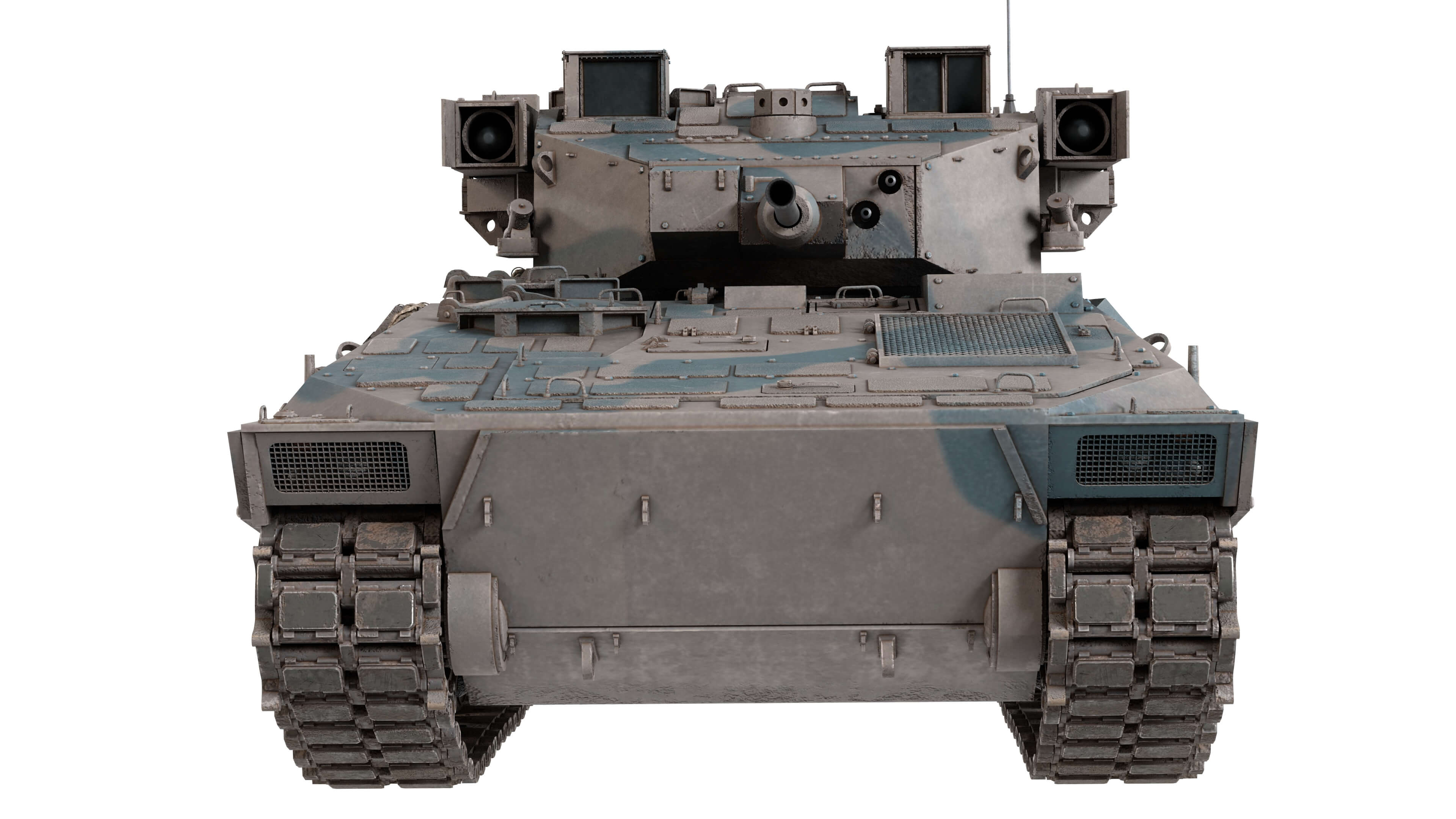 Japanese Type 89 IFV Tank - 3D Model by 3dstudio