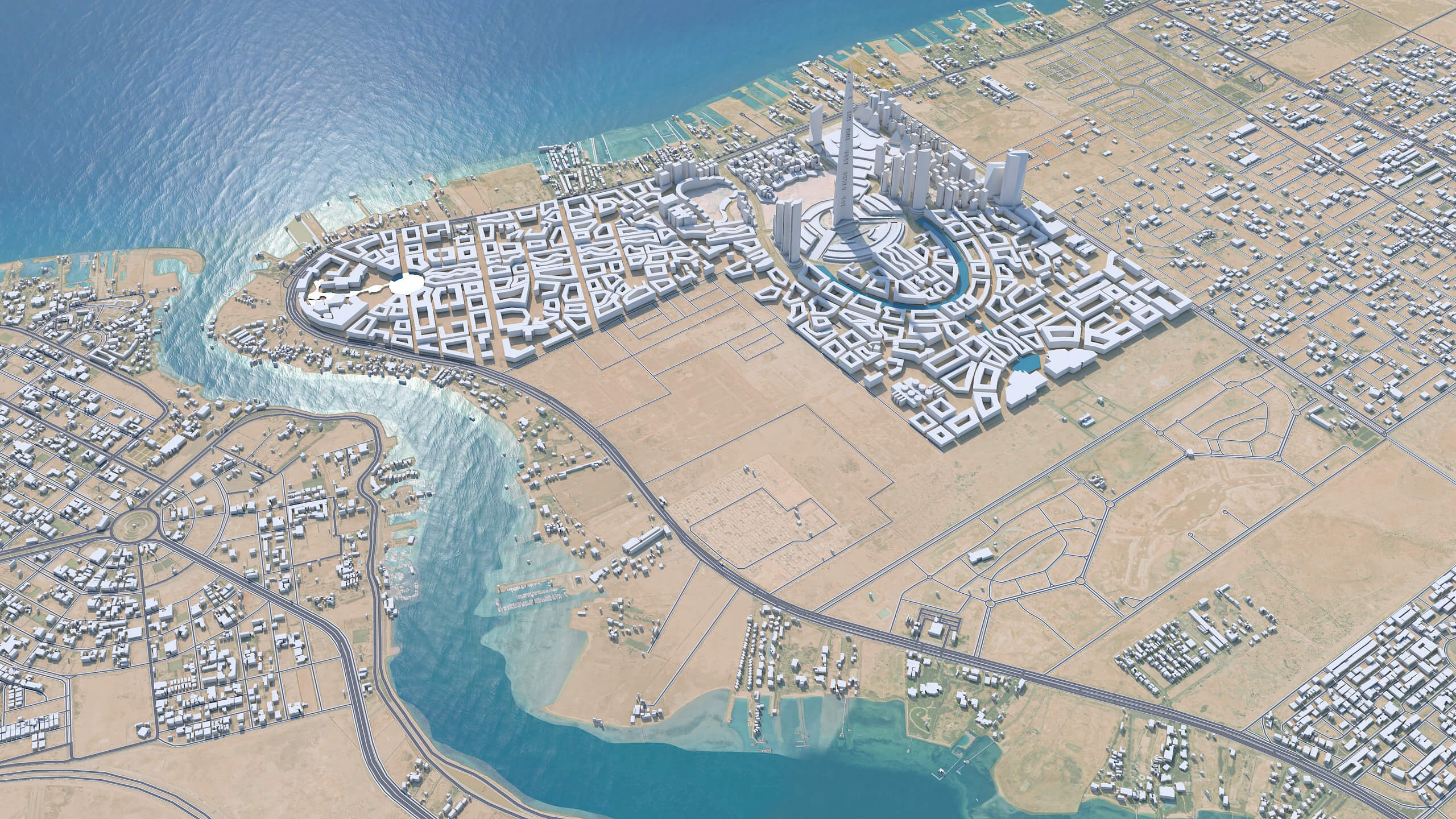 Jeddah Tower 10km - 3D Model by 3dstudio