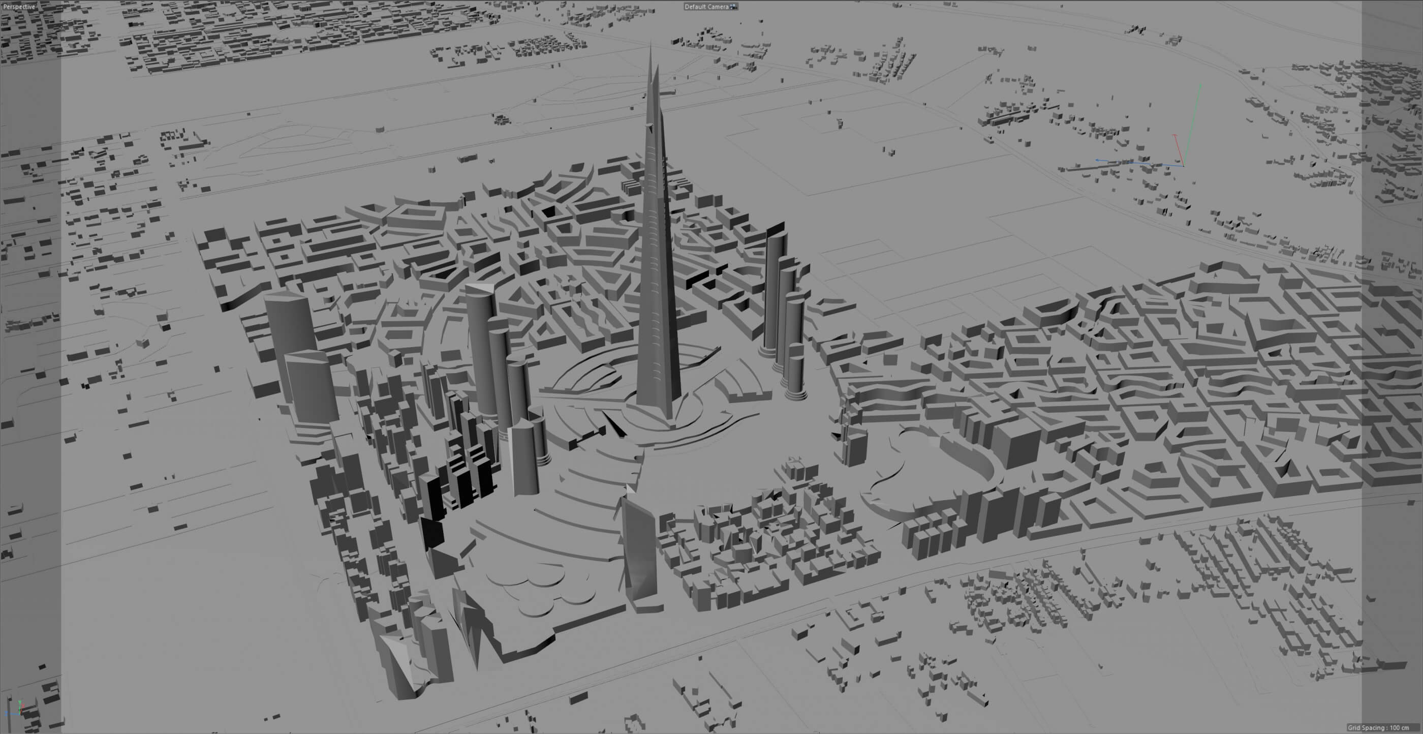 Jeddah Tower 10km - 3D Model by 3dstudio