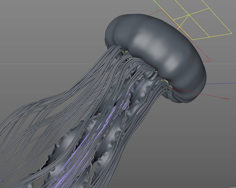 Jelly Fish - 3D Model by 3dstudio