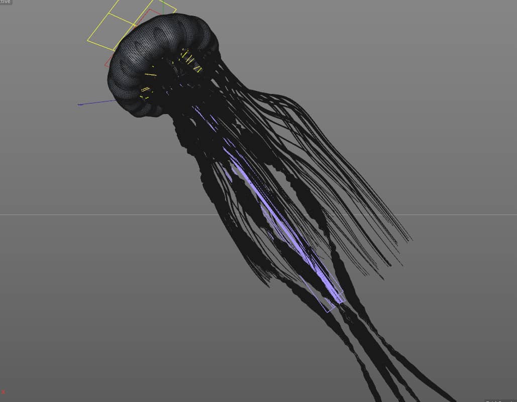 Jelly Fish - 3D Model by 3dstudio