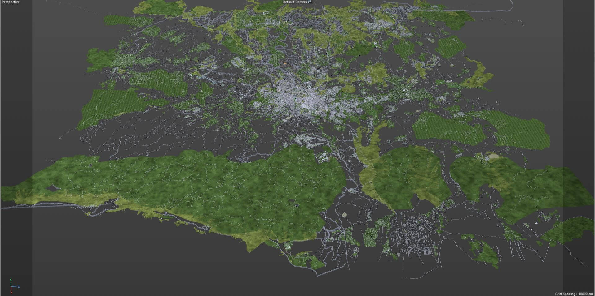 Jerusalem Israel 60km - 3D Model by 3dstudio