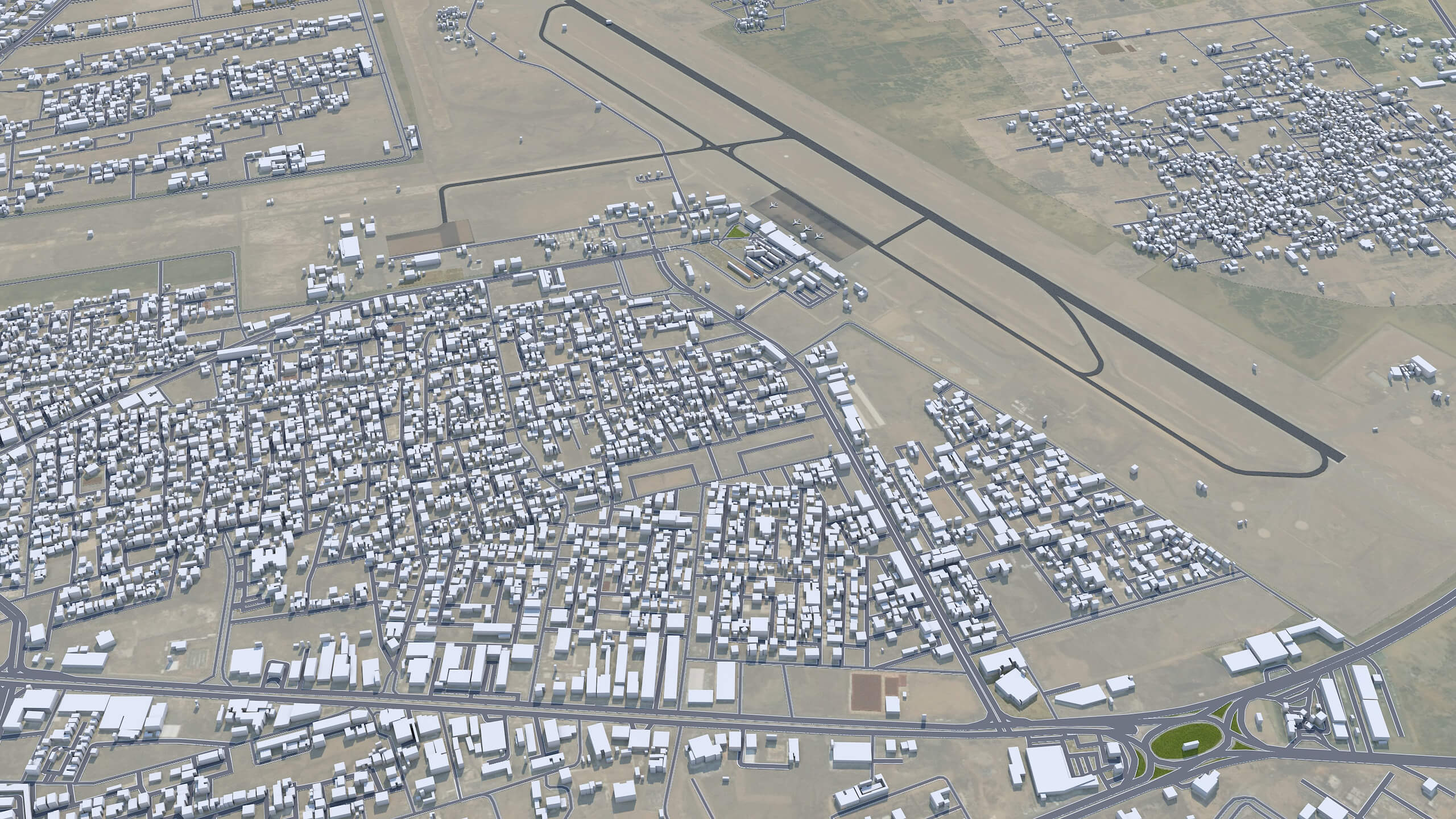 Jizan Jazan City Saudi Arabia 3D Model 30km by 3dstudio