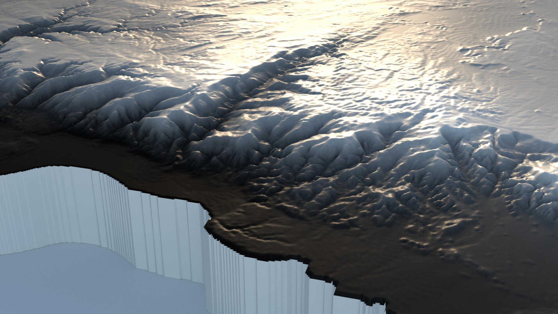 Jordan Terrain Map - 3D Model by 3dstudio