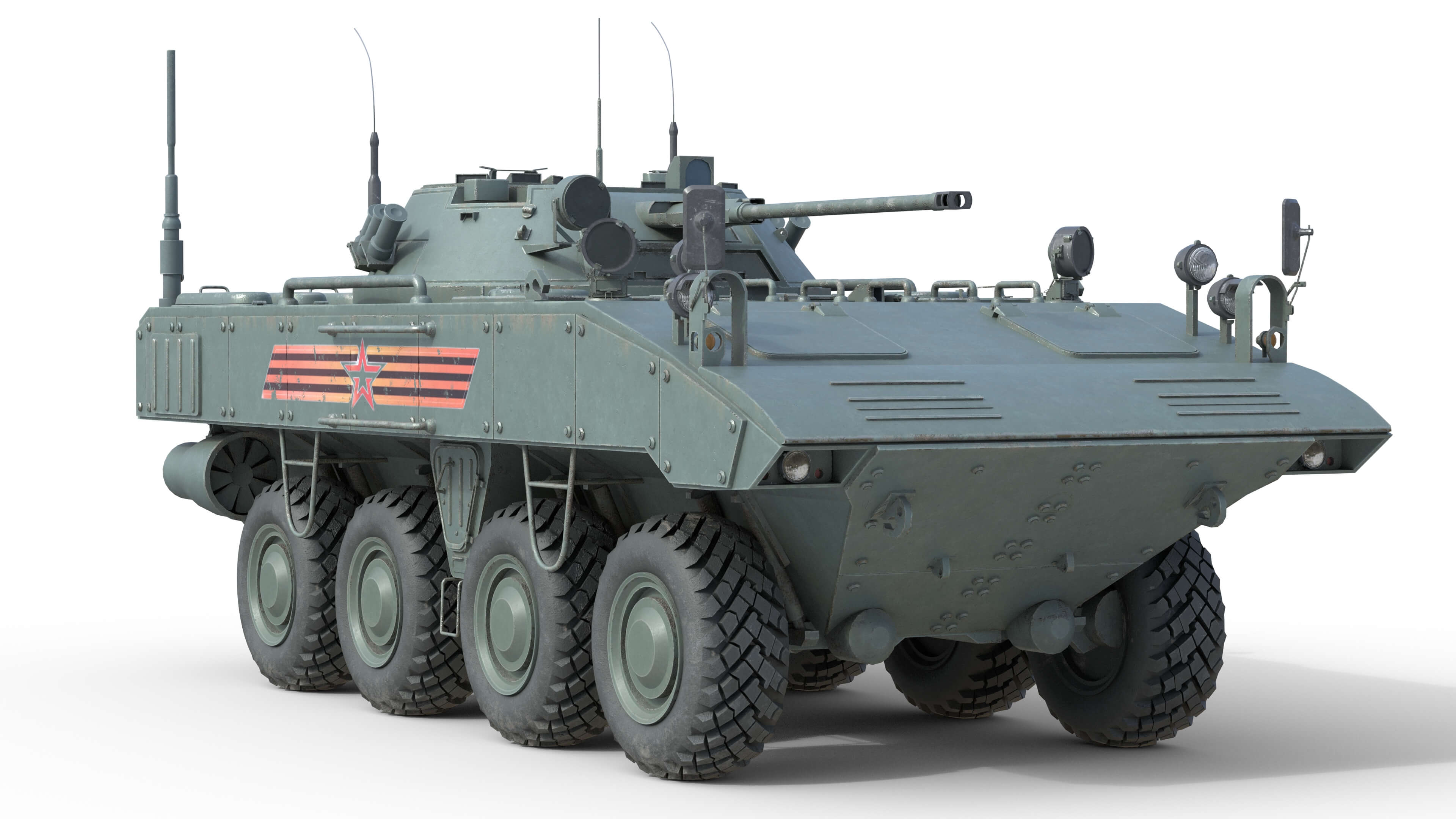 K-17 Bumerang Armored Infantry Fighting Vehicle 3D Model by 3dstudio