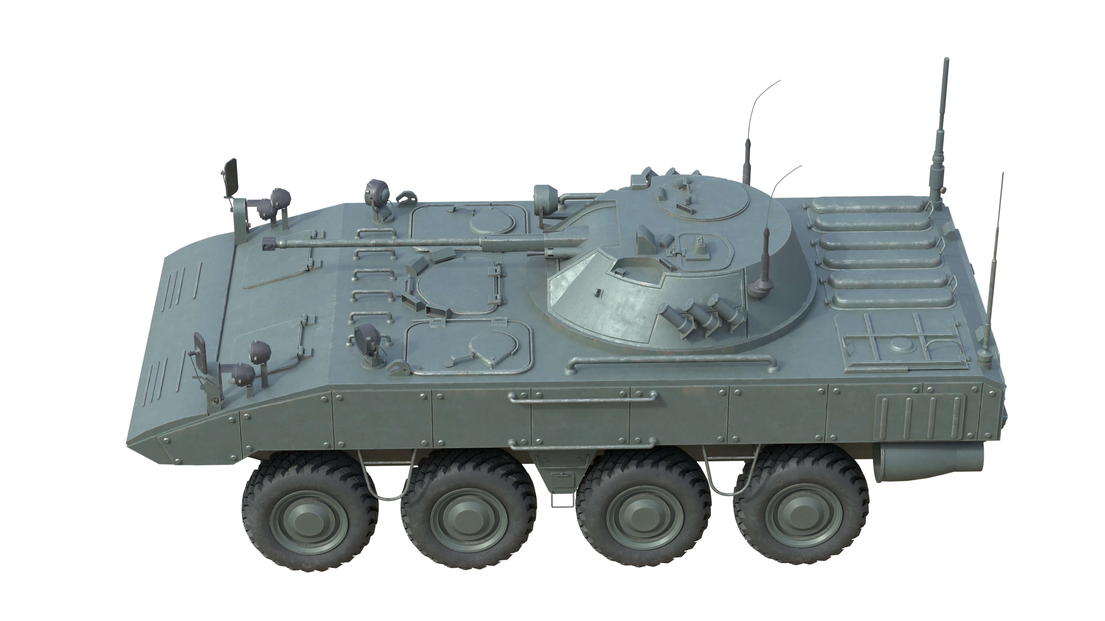 K-17 Bumerang Armored Infantry Fighting Vehicle 3D Model by 3dstudio