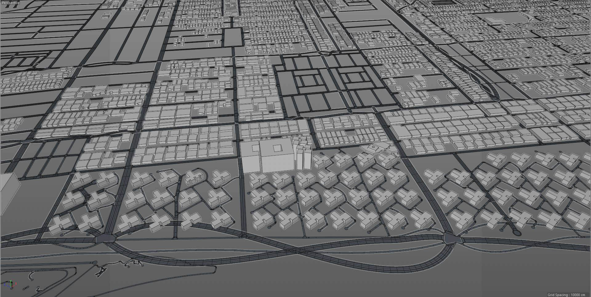 Karachi Pakistan - 3D Model by 3dstudio