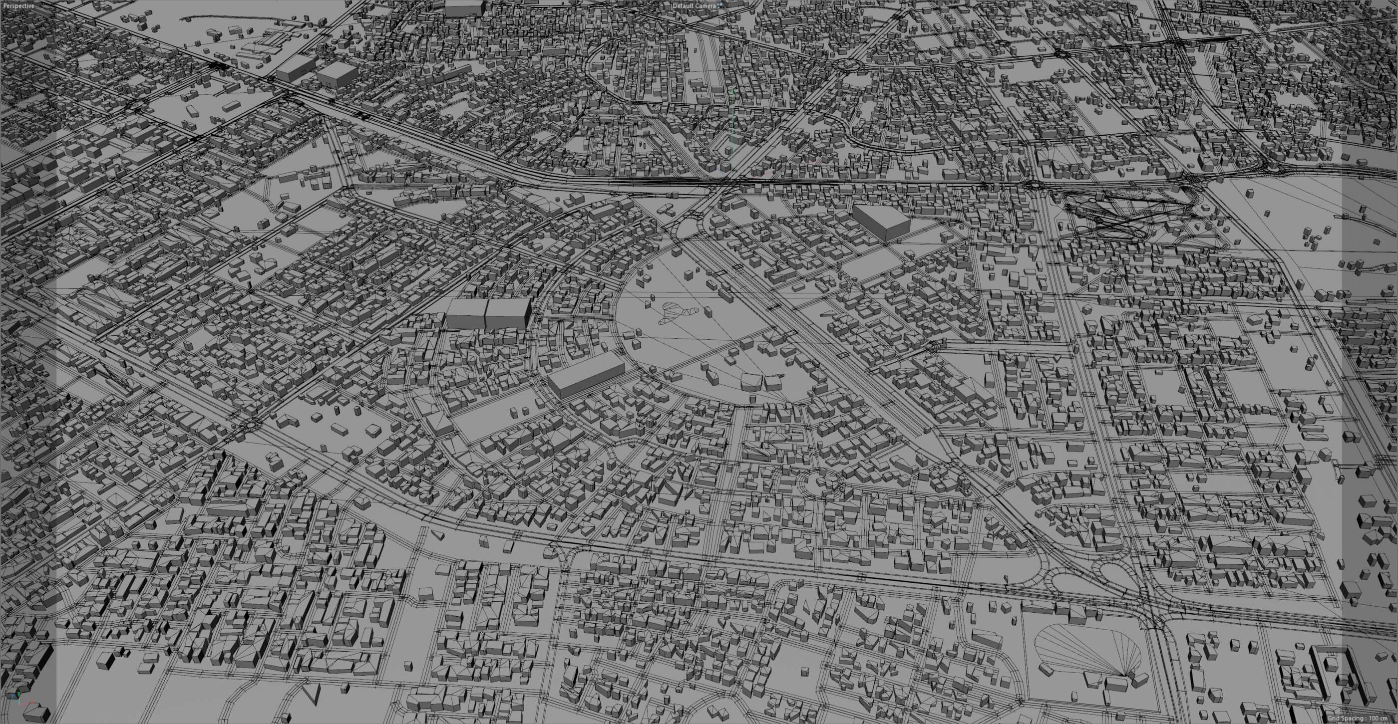 Karbala, Iraq 40km - 3D Model by 3dstudio