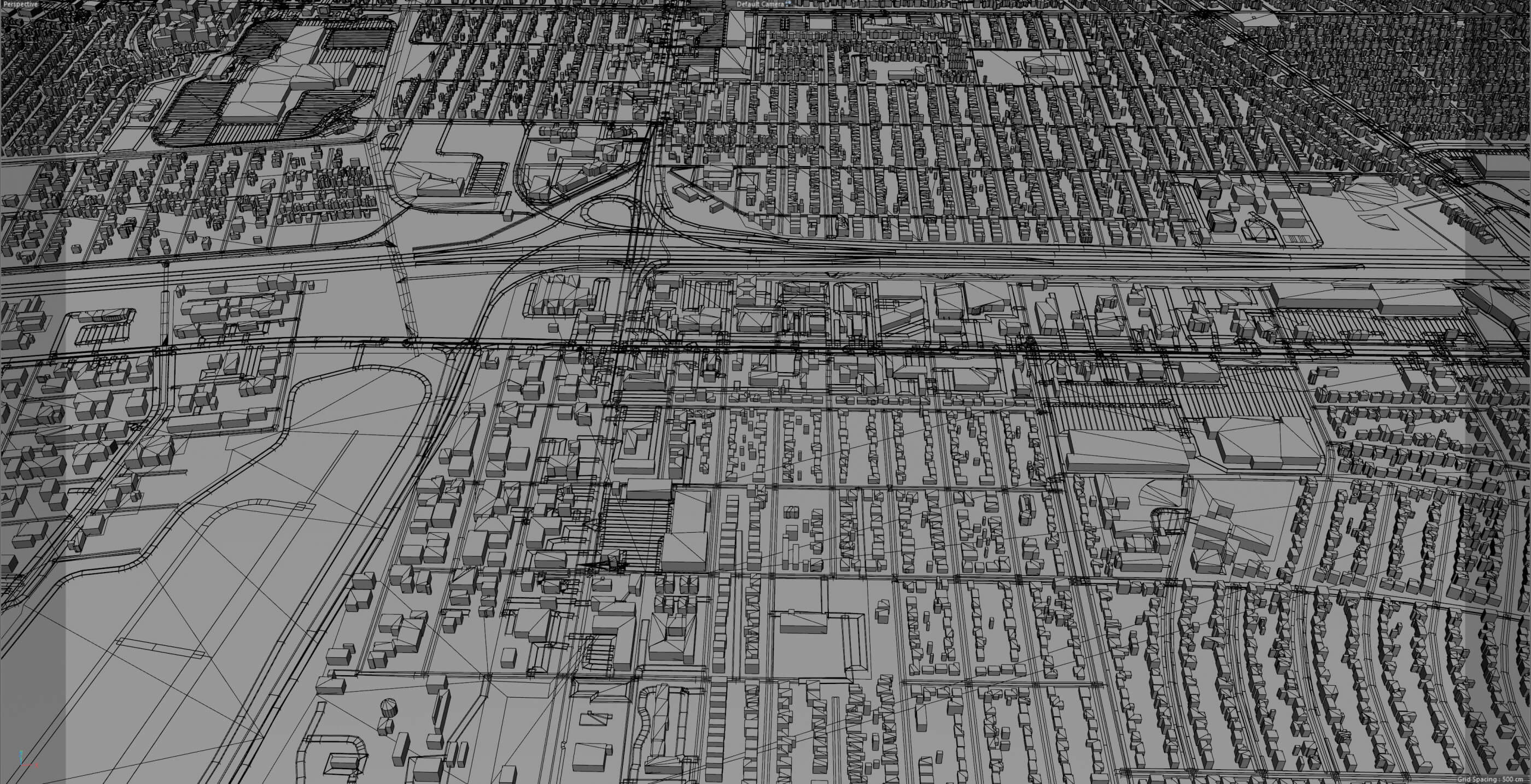 Kenner City Louisiana USA 3D Model 20km by 3dstudio