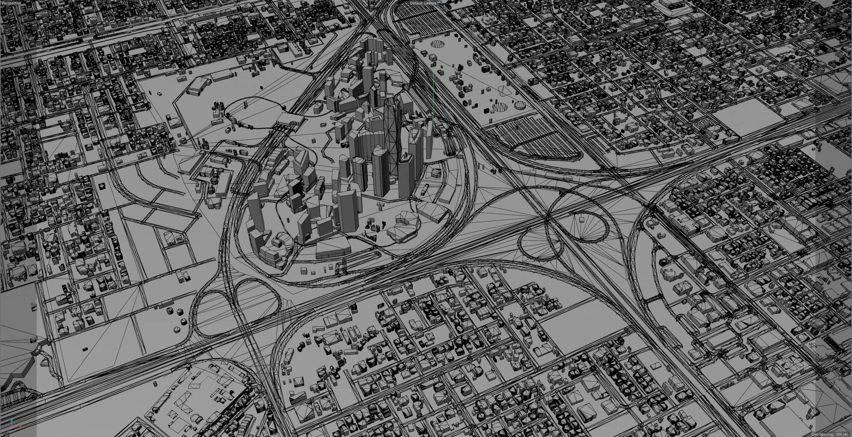King Abdullah Financial District (Kafd) Riyadh 5km - 3D Model by 3dstudio