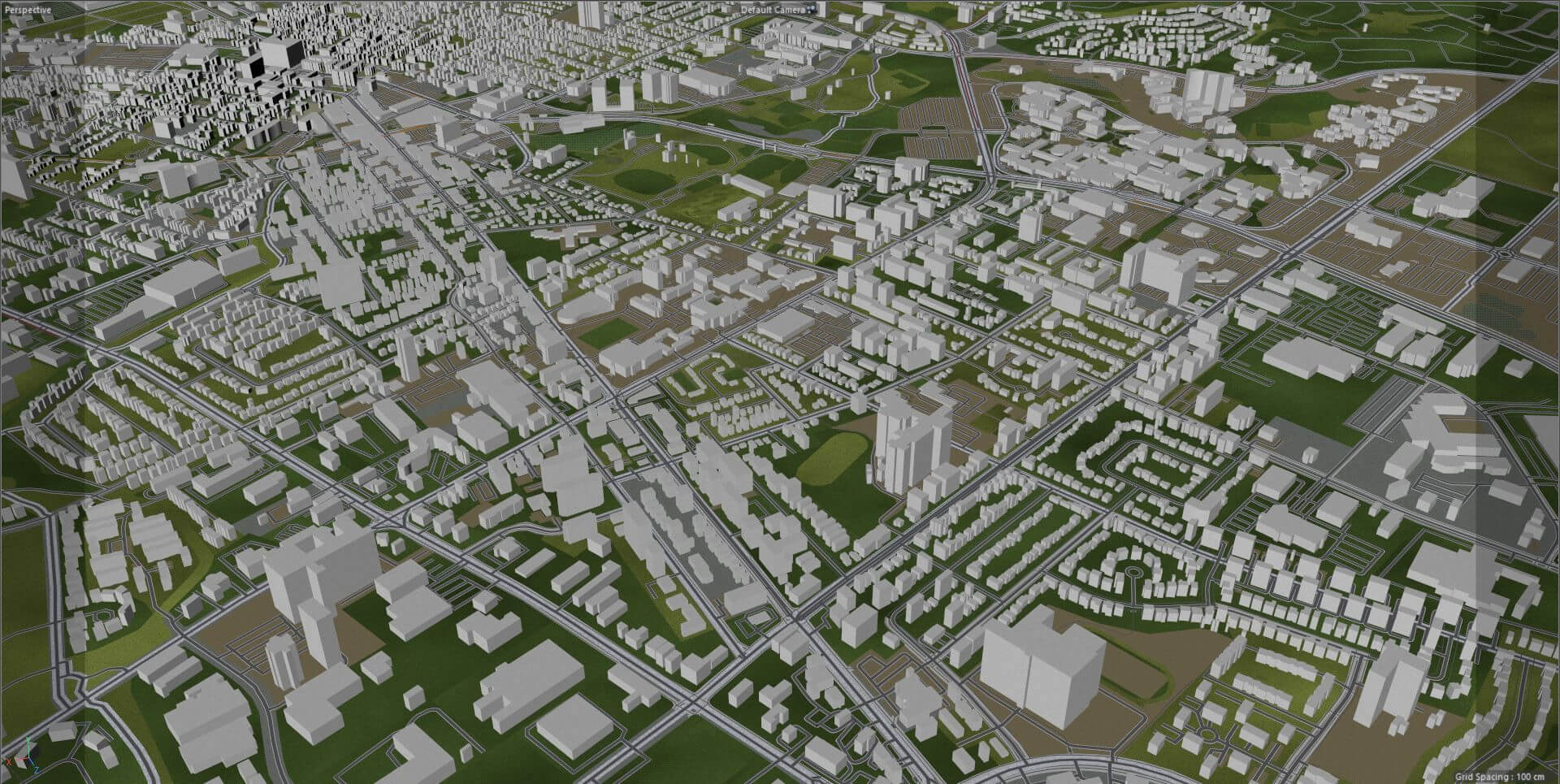 Kitchener Canada 40km - 3D Model by 3dstudio