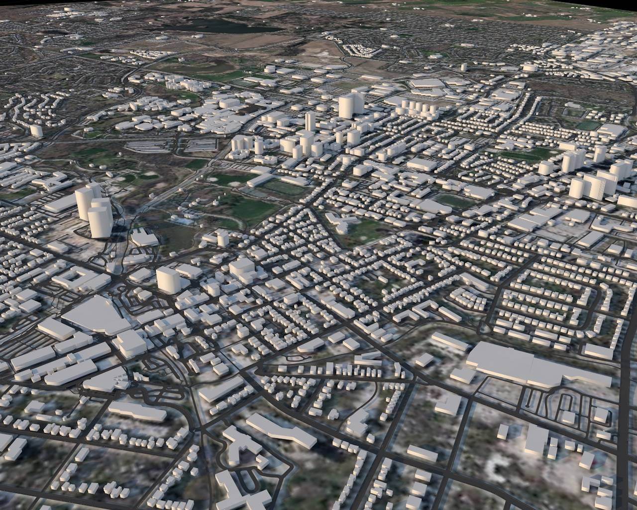 Kitchener Canada - 3D Model by 3dstudio