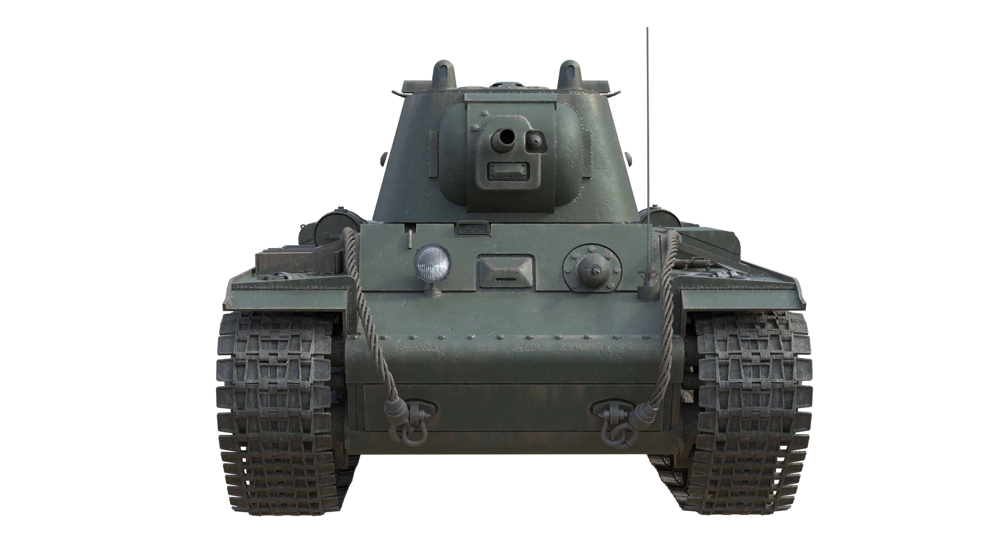 Kliment Voroshilov Tank KV1 - 3D Model by 3dstudio