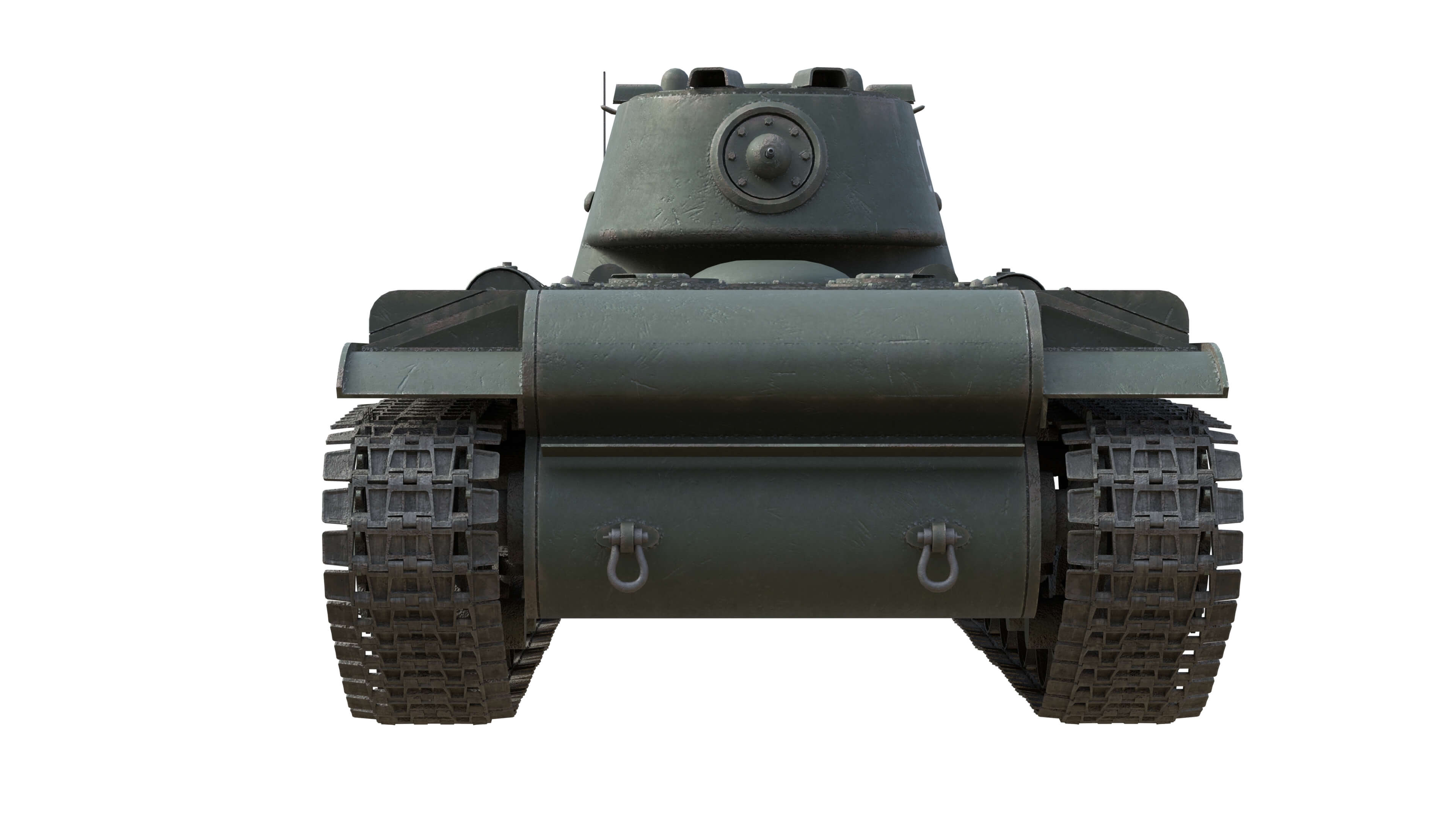 Kliment Voroshilov Tank KV1 - 3D Model by 3dstudio