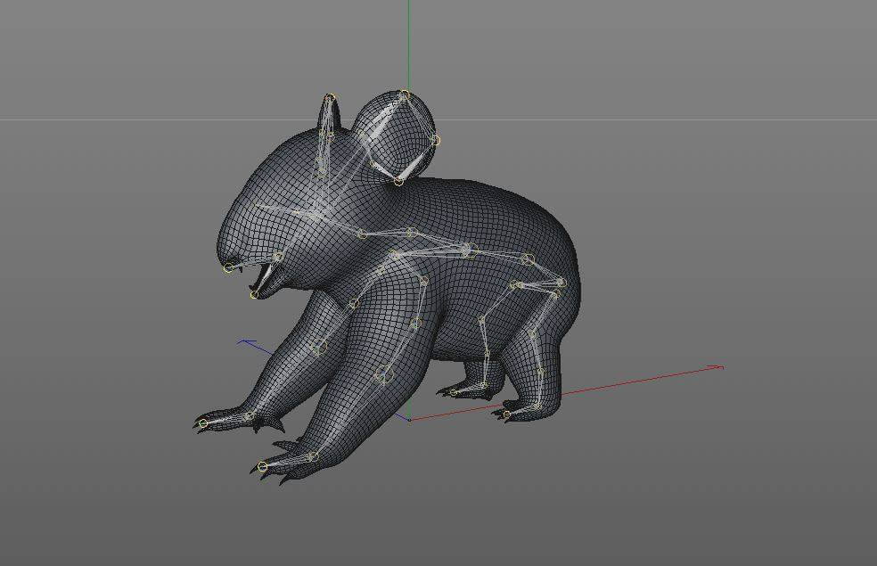 Koala - 3D Model by 3dstudio