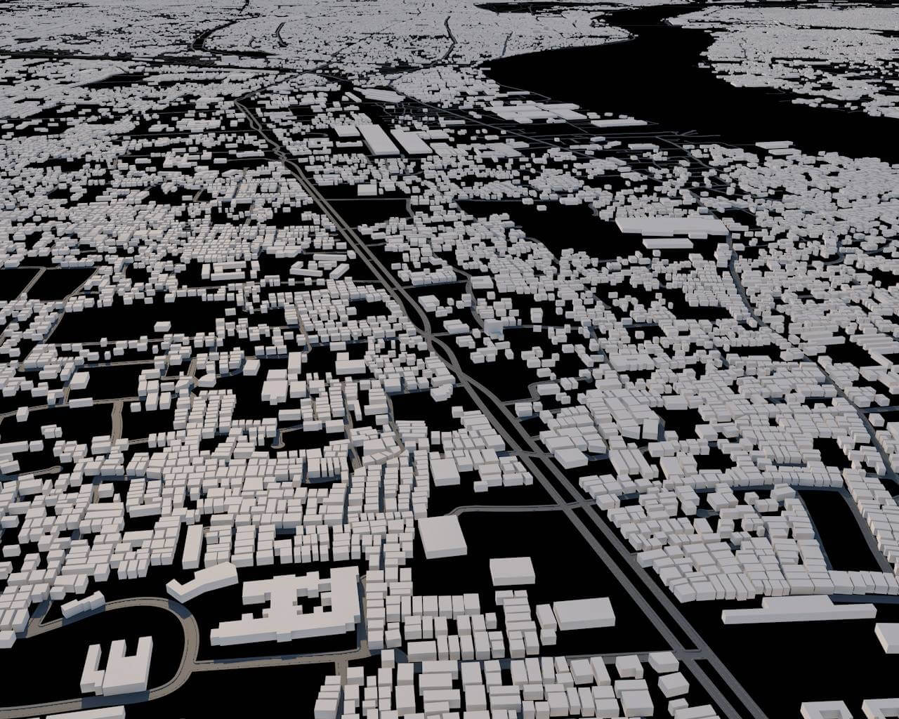 Kolkata India - 3D Model by 3dstudio