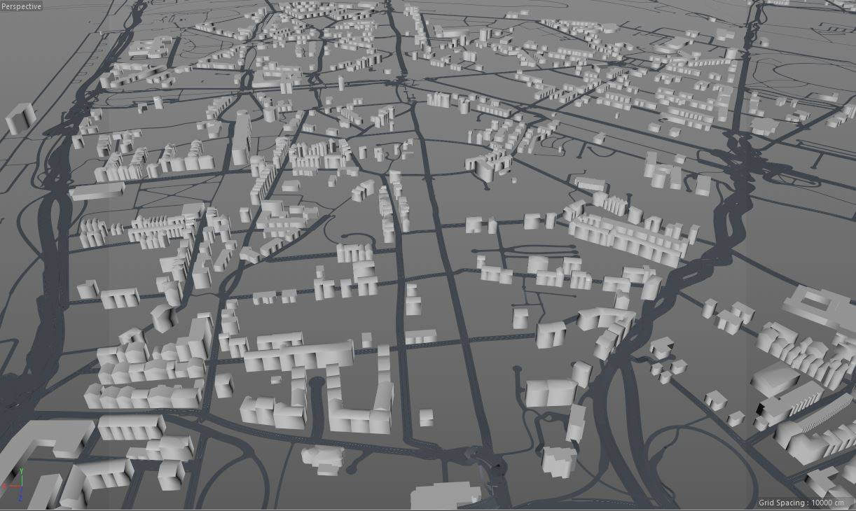 Koln Germany - 3D Model by 3dstudio