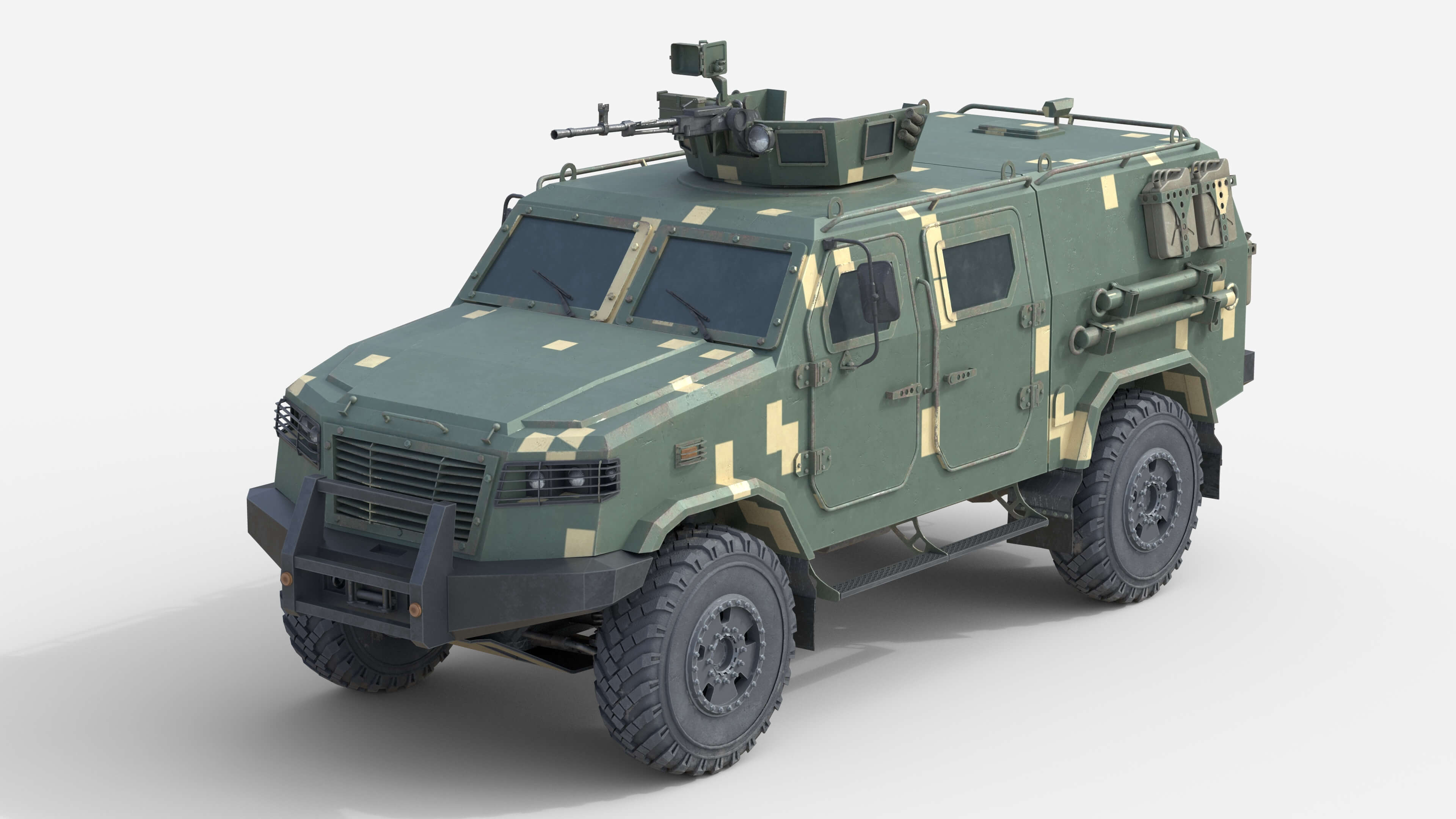 Kozak 5 Armored Personnel Carrier - 3D Model by 3dstudio