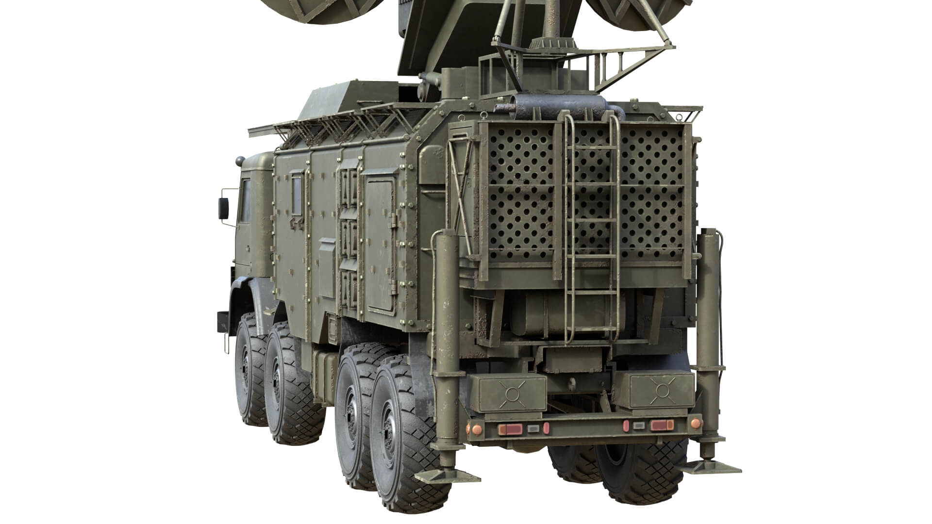 Krasukha 4 1Rl257 Electronic Warfare Ew System - 3D Model by 3dstudio