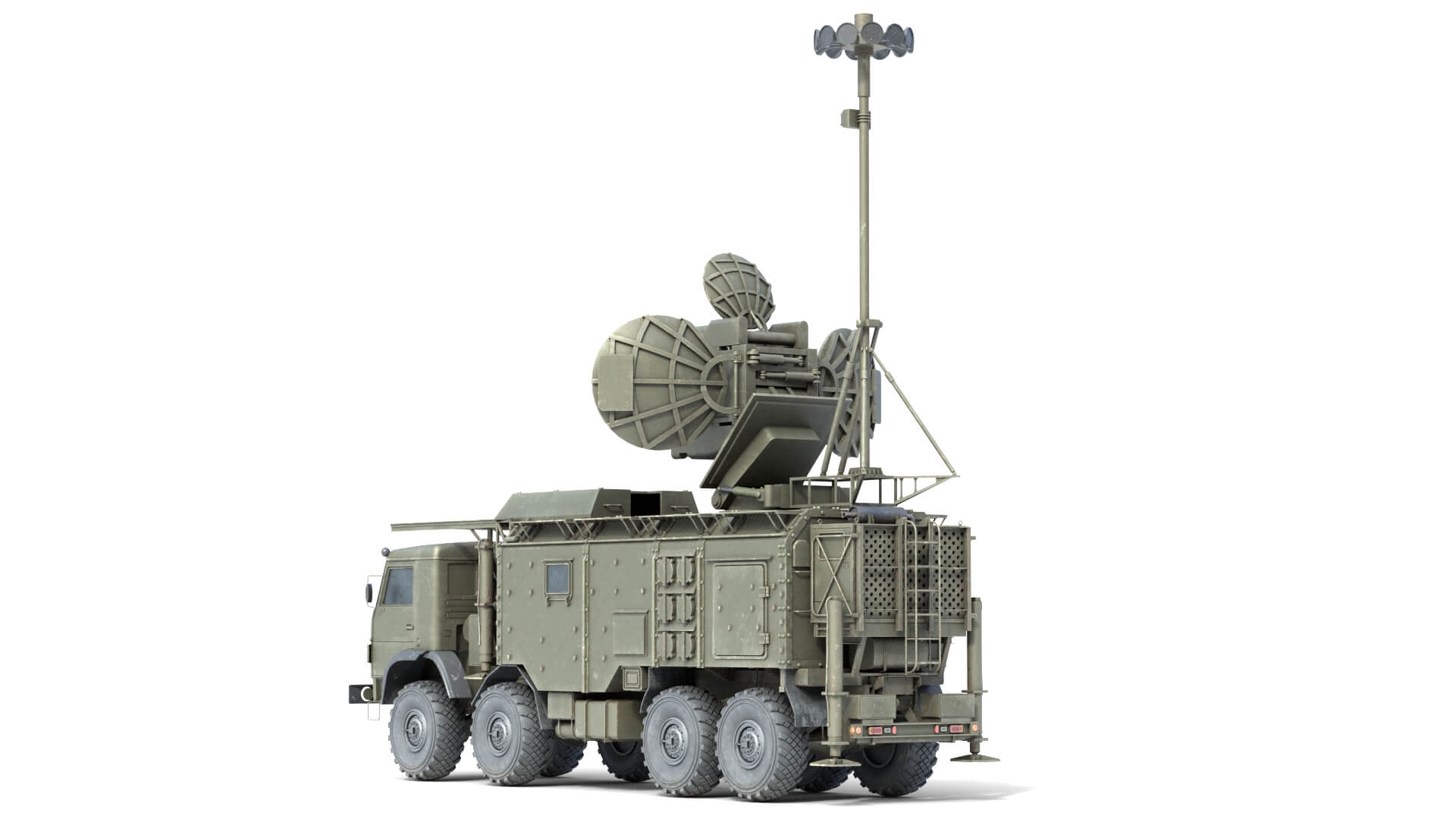 Krasukha 4 1Rl257 Electronic Warfare Ew System - 3D Model by 3dstudio
