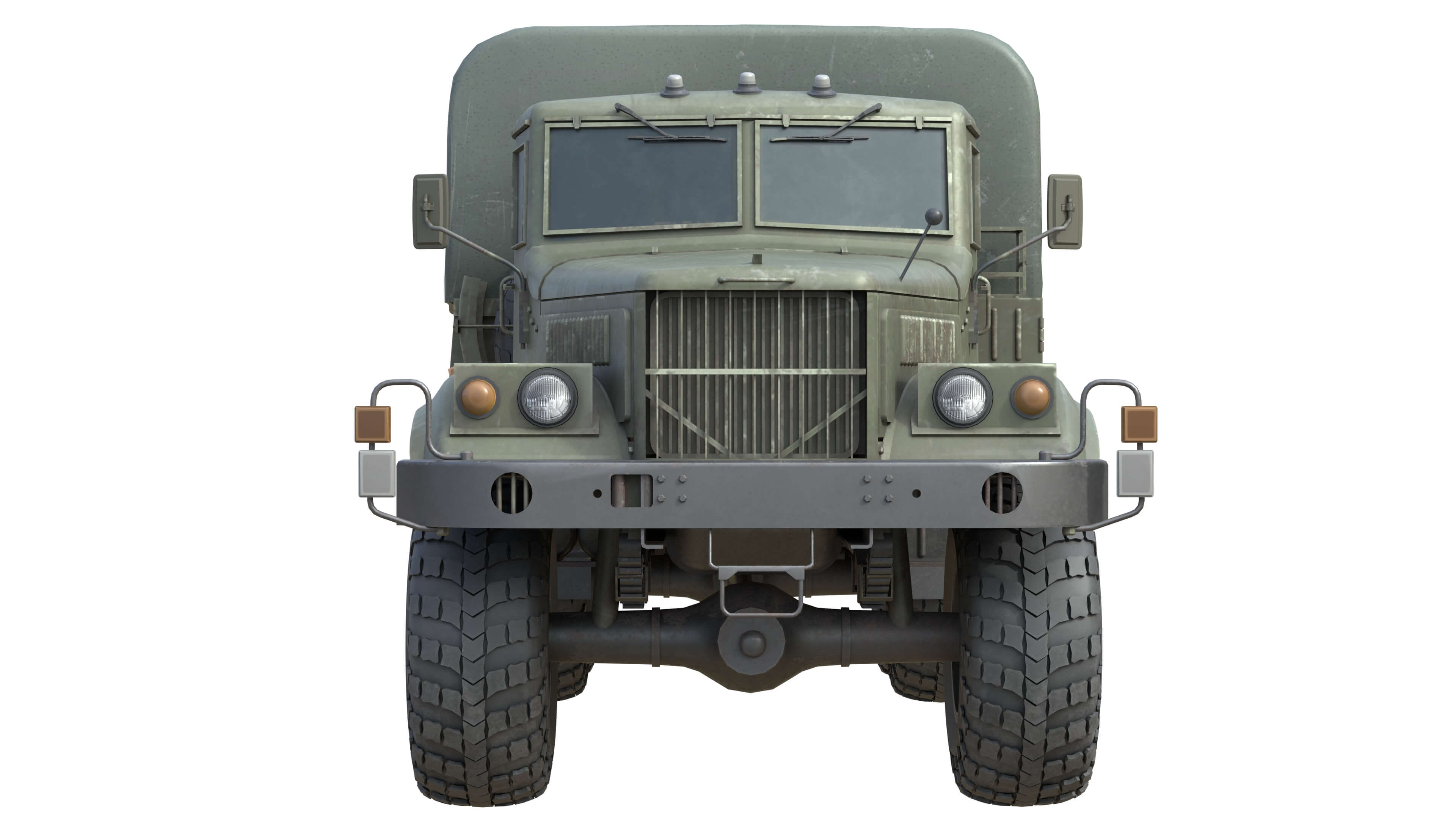 KrAZ 255 Ukrainian Truck - 3D Model by 3dstudio