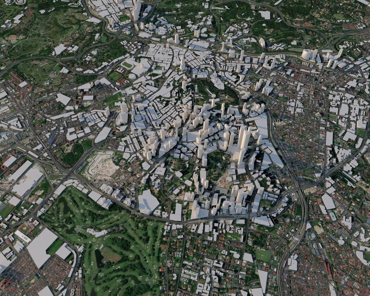 Kuala Lumpur Malaysia - 3D Model by 3dstudio