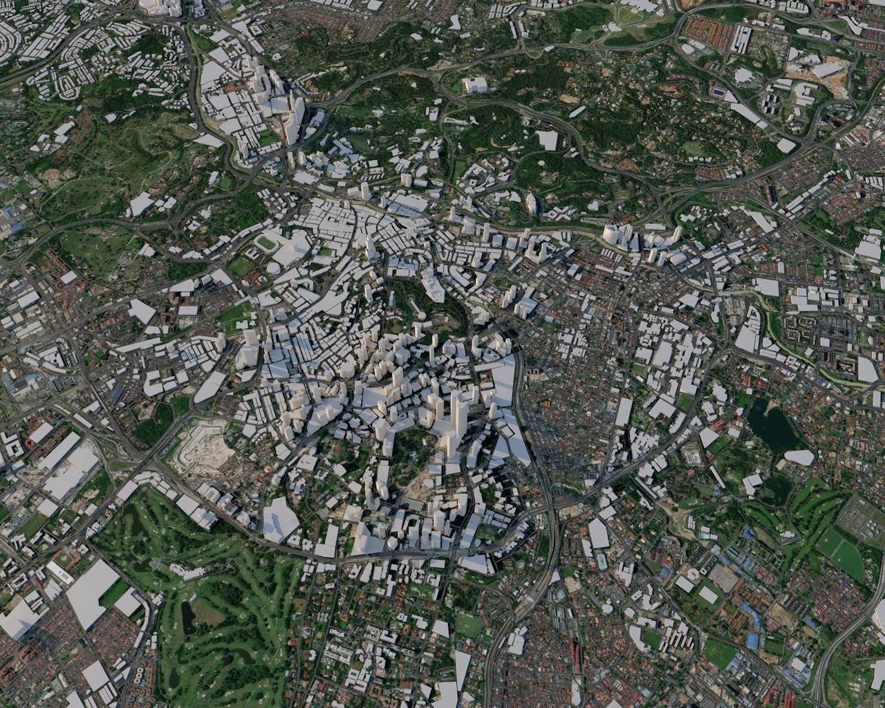 Kuala Lumpur Malaysia - 3D Model by 3dstudio