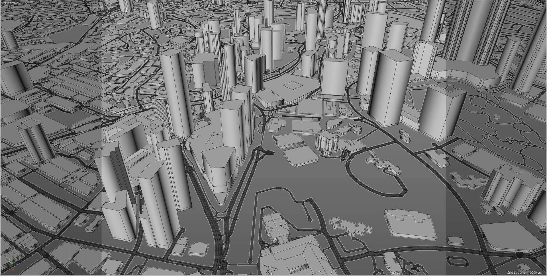 Kuala Lumpur Malaysia - 3D Model by 3dstudio