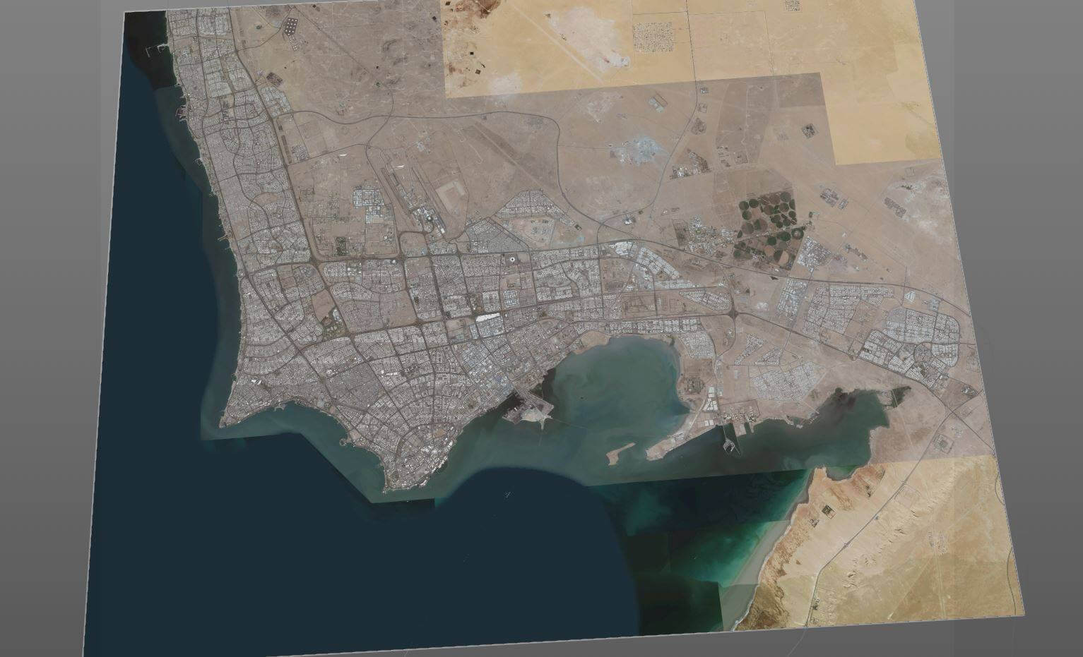 Kuwait City Kuwait - 3D Model by 3dstudio