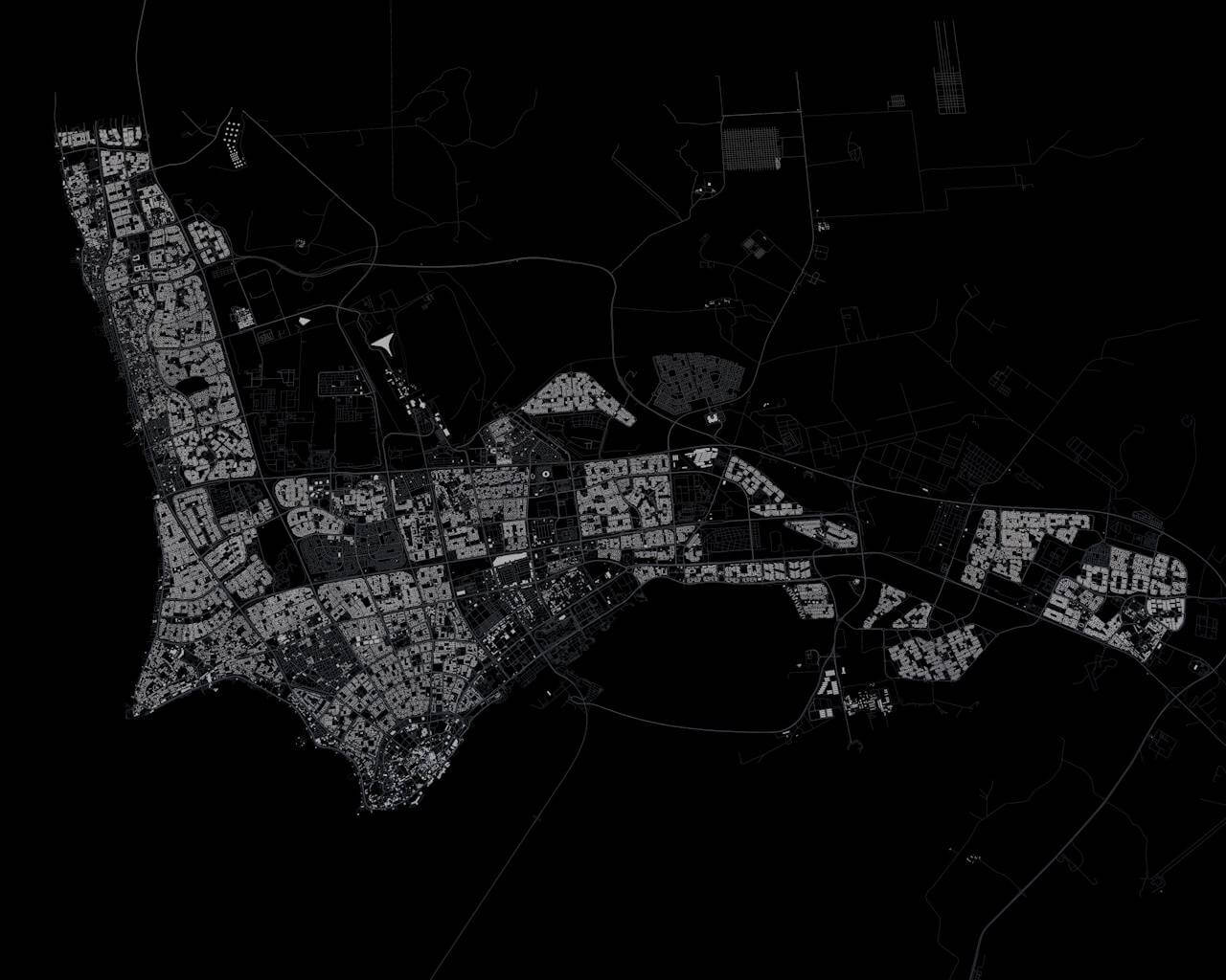 Kuwait City Kuwait - 3D Model by 3dstudio