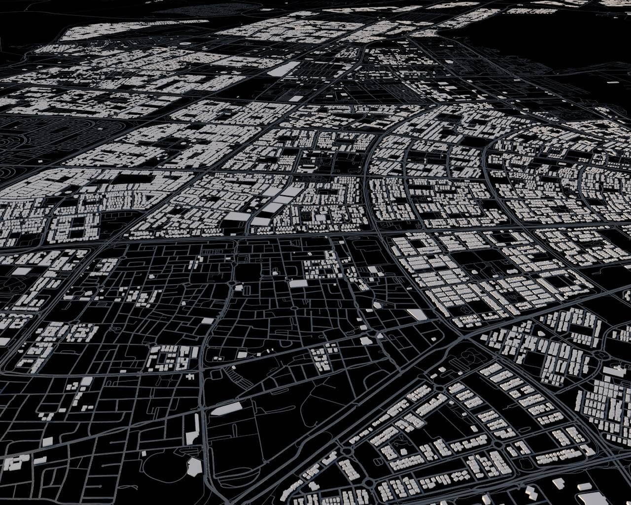 Kuwait City Kuwait - 3D Model by 3dstudio