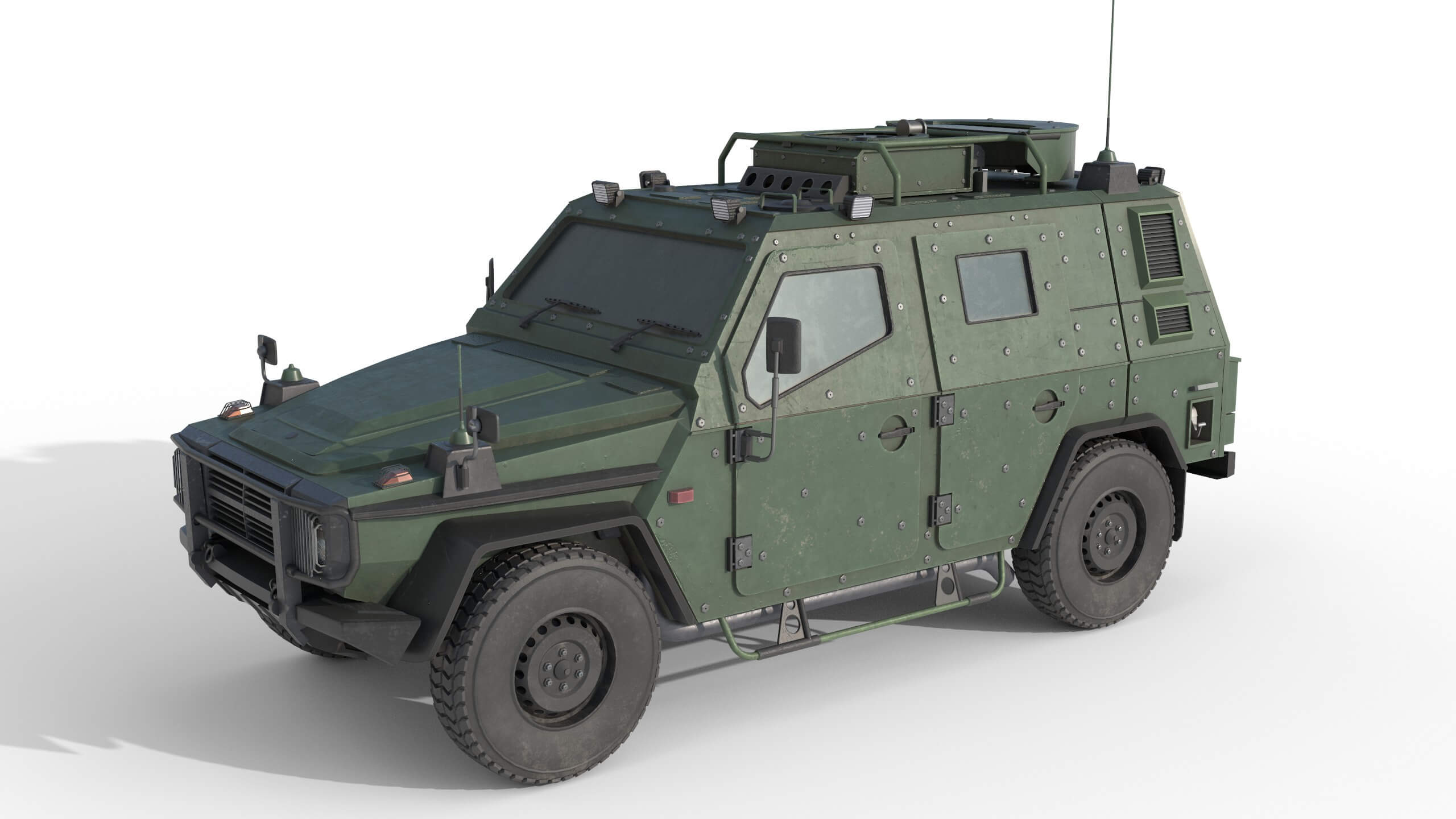 Lapv Enok Light Armored Patrol Vehicle 3D Model by 3dstudio