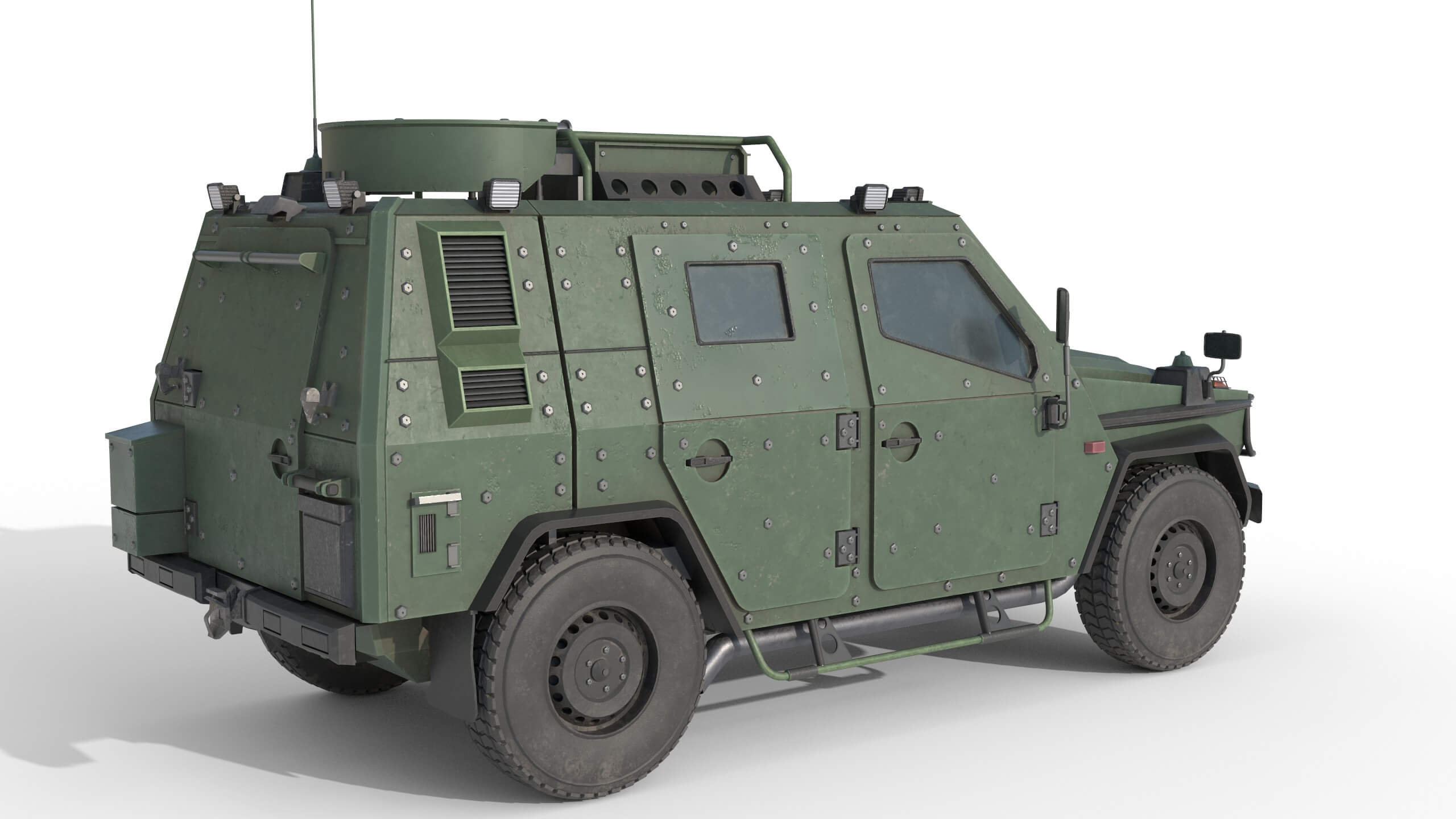Lapv Enok Light Armored Patrol Vehicle 3D Model by 3dstudio