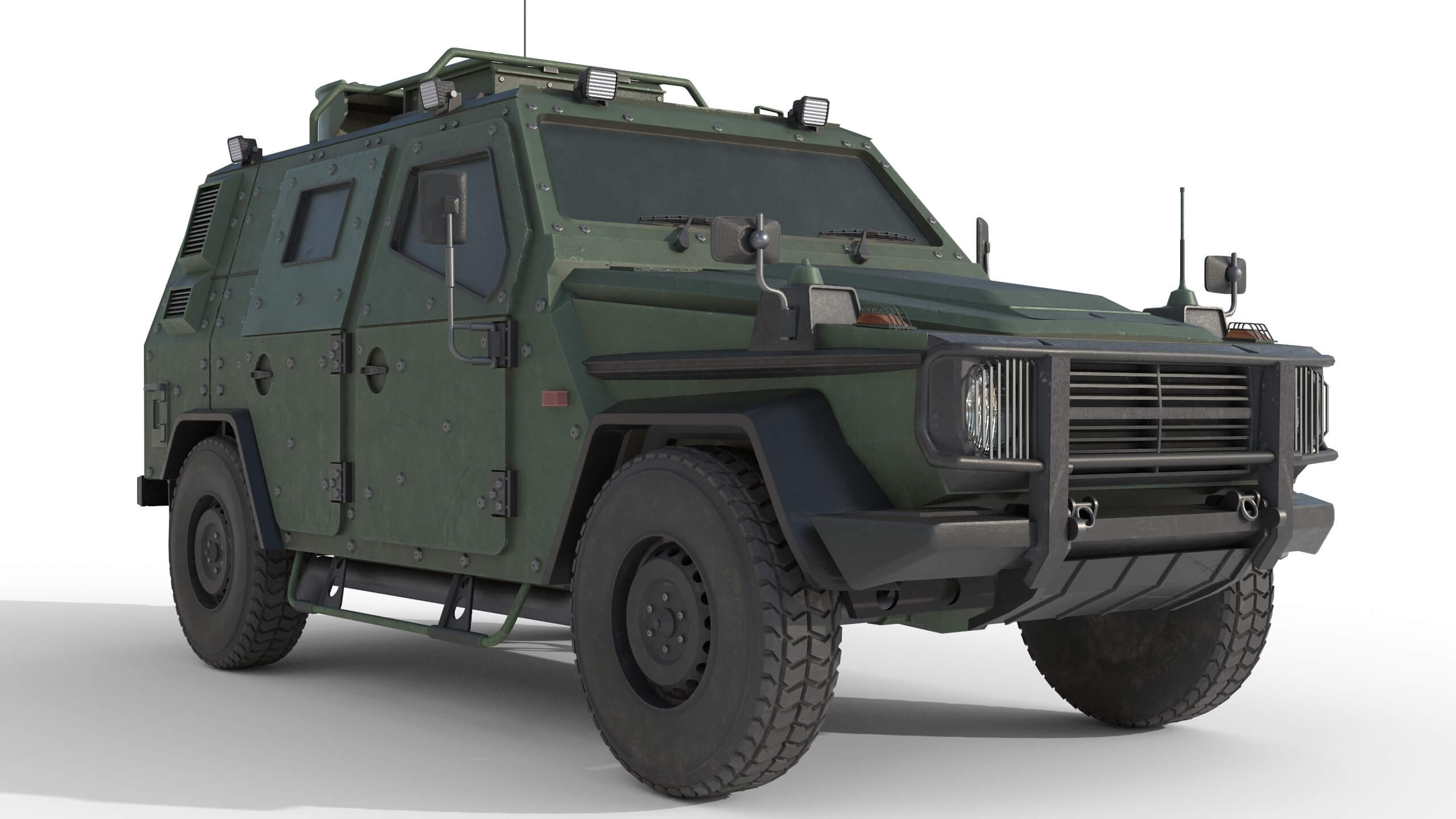 Lapv Enok Light Armored Patrol Vehicle 3D Model by 3dstudio