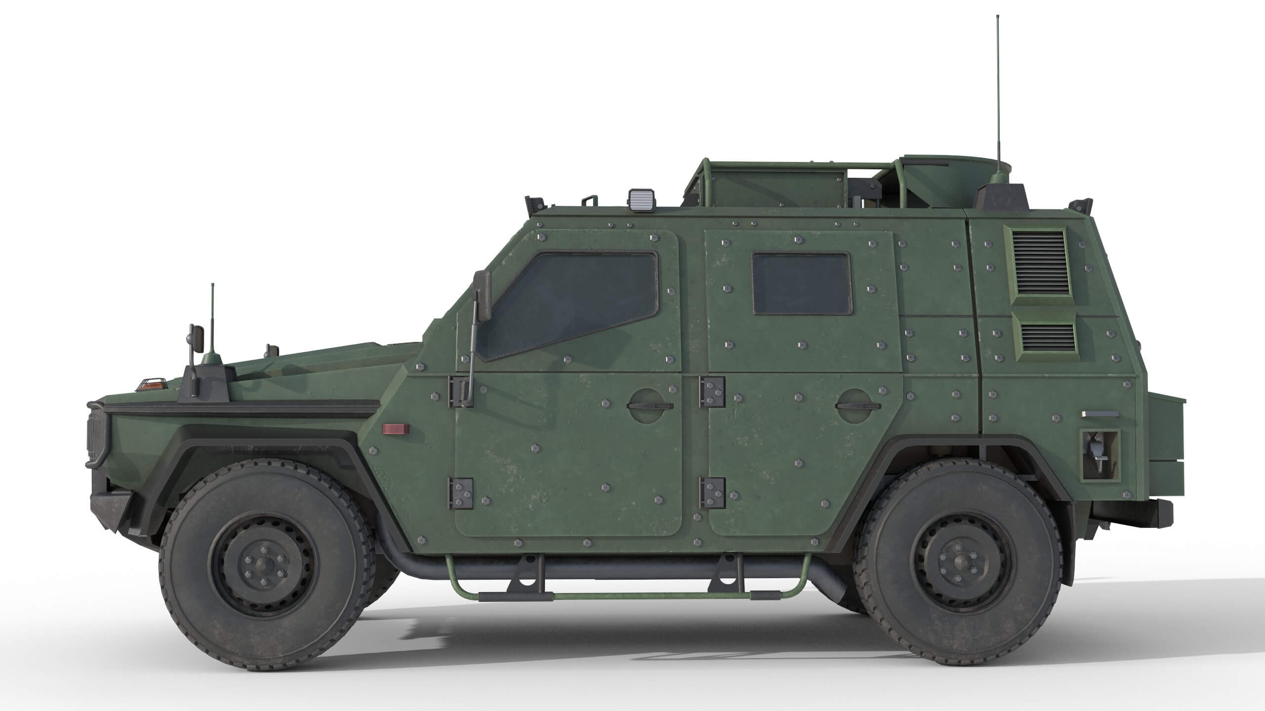 Lapv Enok Light Armored Patrol Vehicle 3D Model by 3dstudio