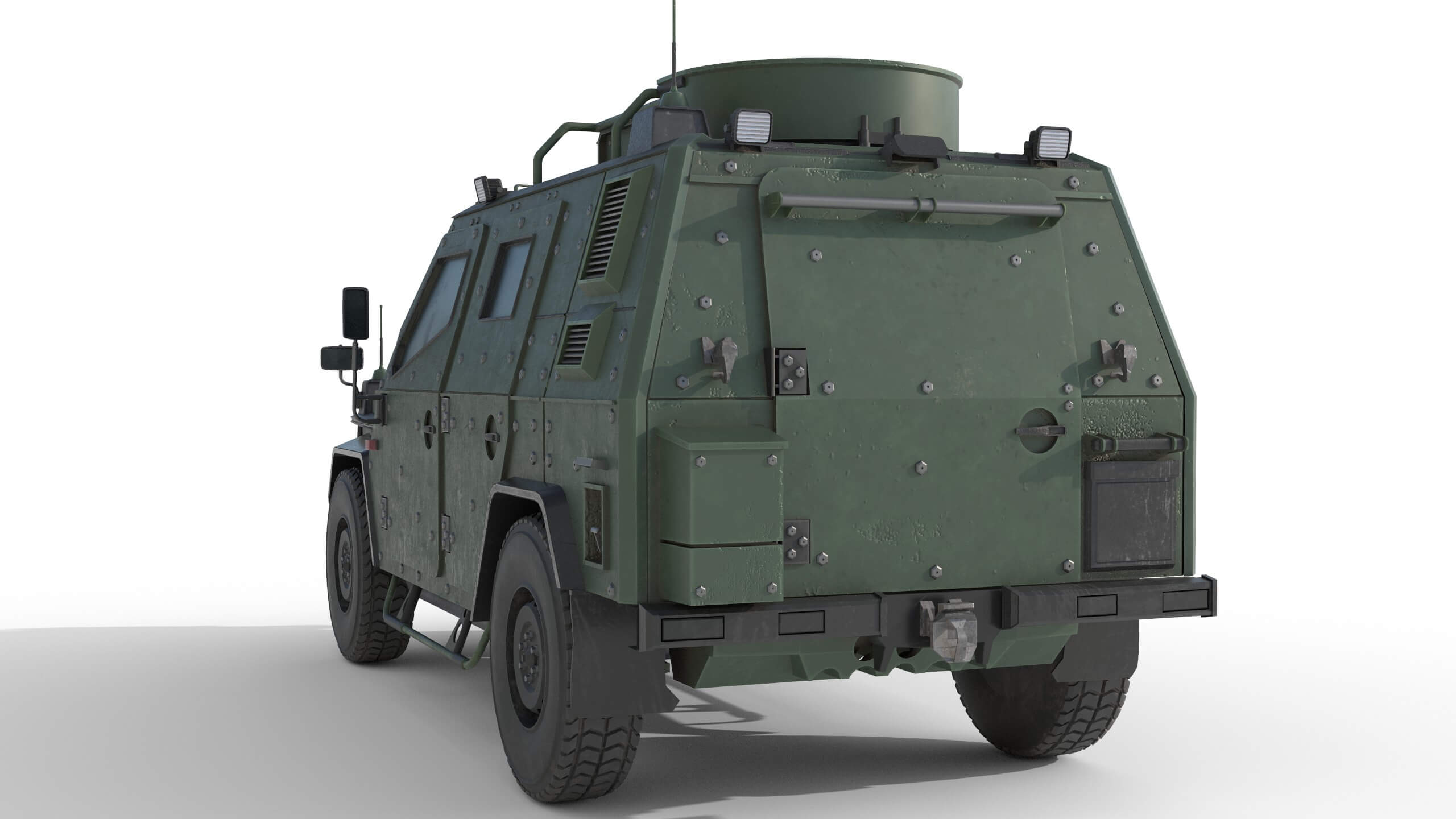 Lapv Enok Light Armored Patrol Vehicle 3D Model by 3dstudio