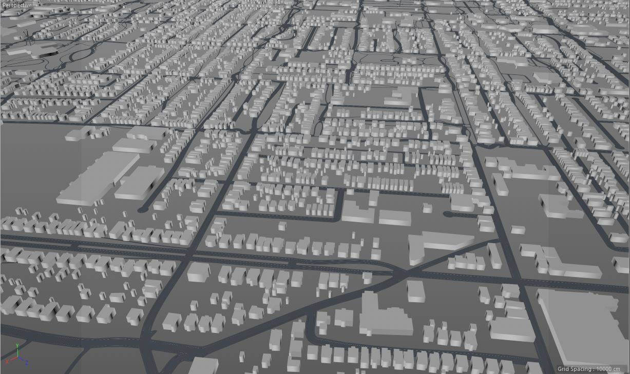 Lexington Kentucky - 3D Model by 3dstudio