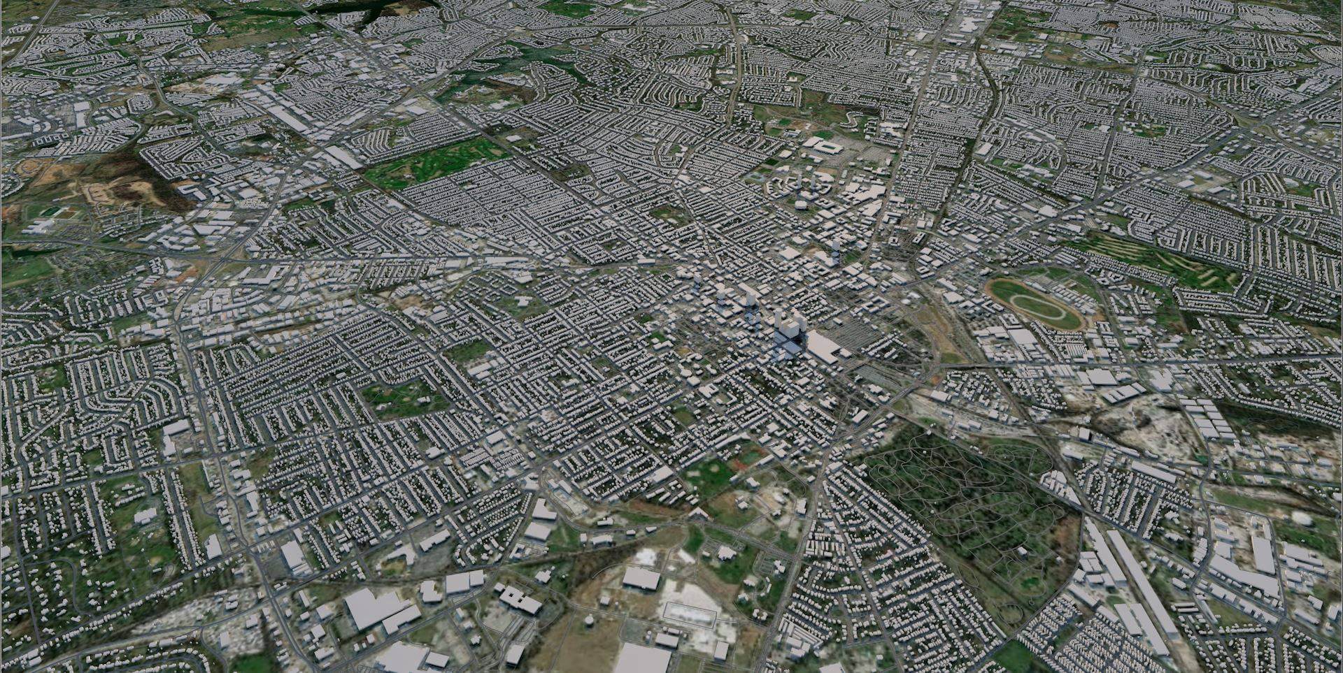 Lexington Kentucky - 3D Model by 3dstudio