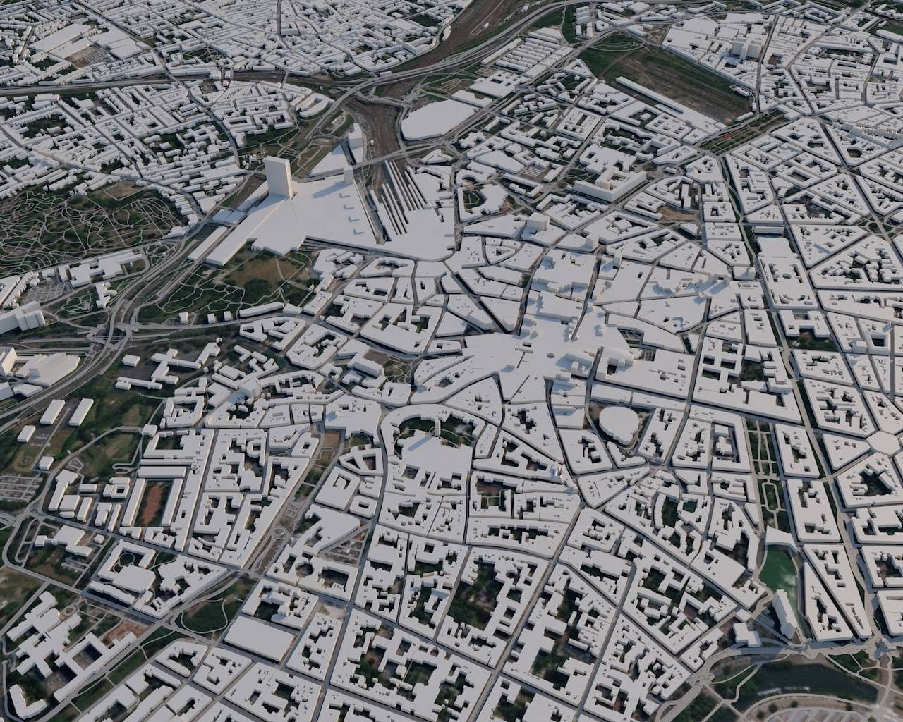 Lille France - 3D Model by 3dstudio