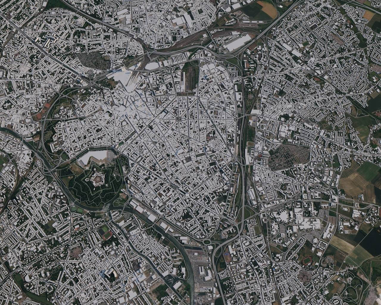 Lille France - 3D Model by 3dstudio