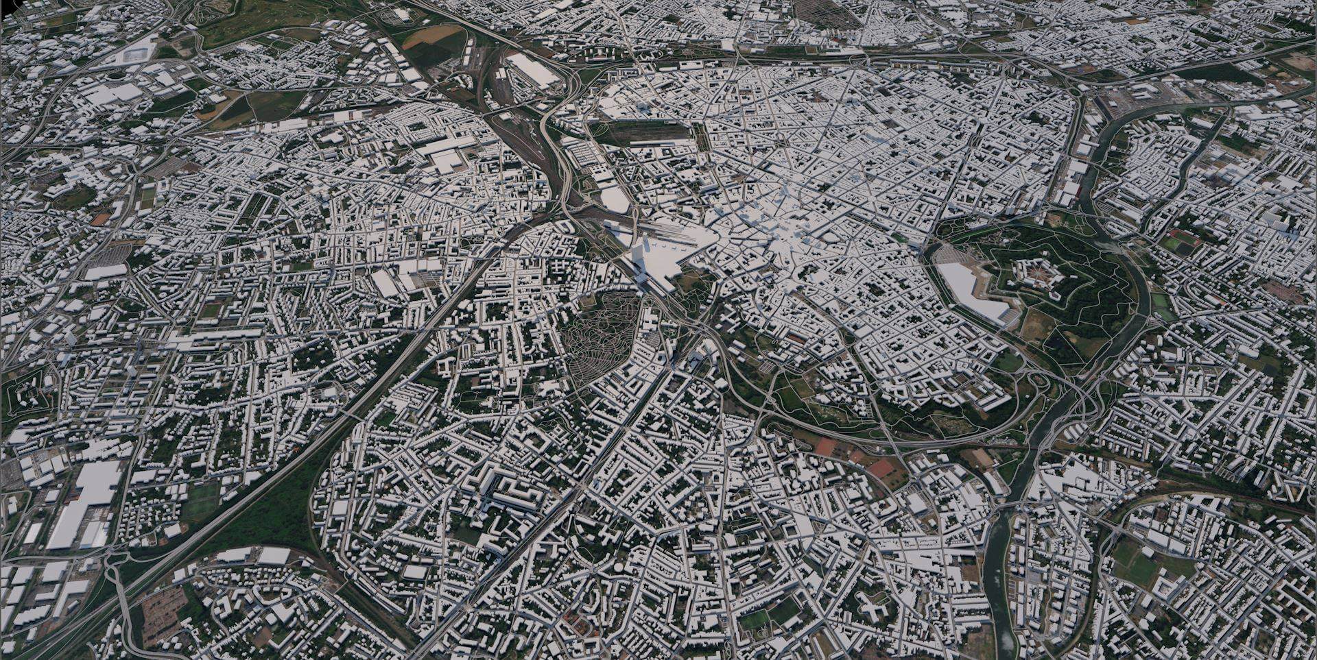 Lille France - 3D Model by 3dstudio