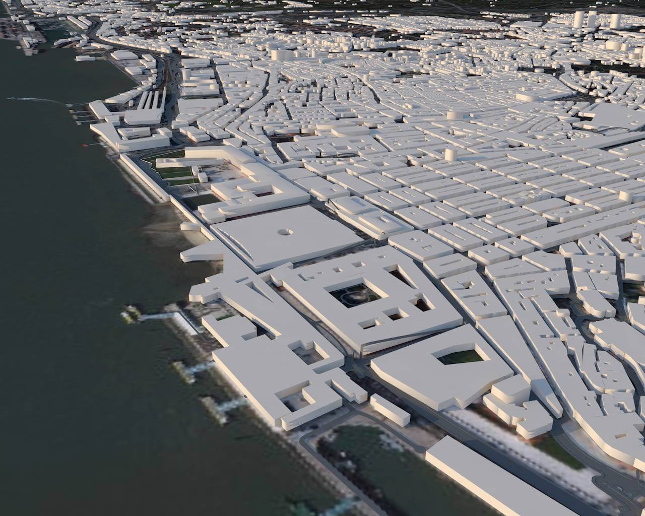 Lisbon Portugal - 3D Model by 3dstudio