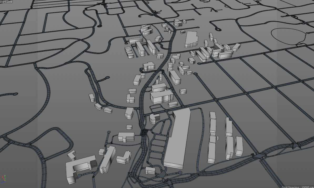 Little Rock Arkansas - 3D Model by 3dstudio