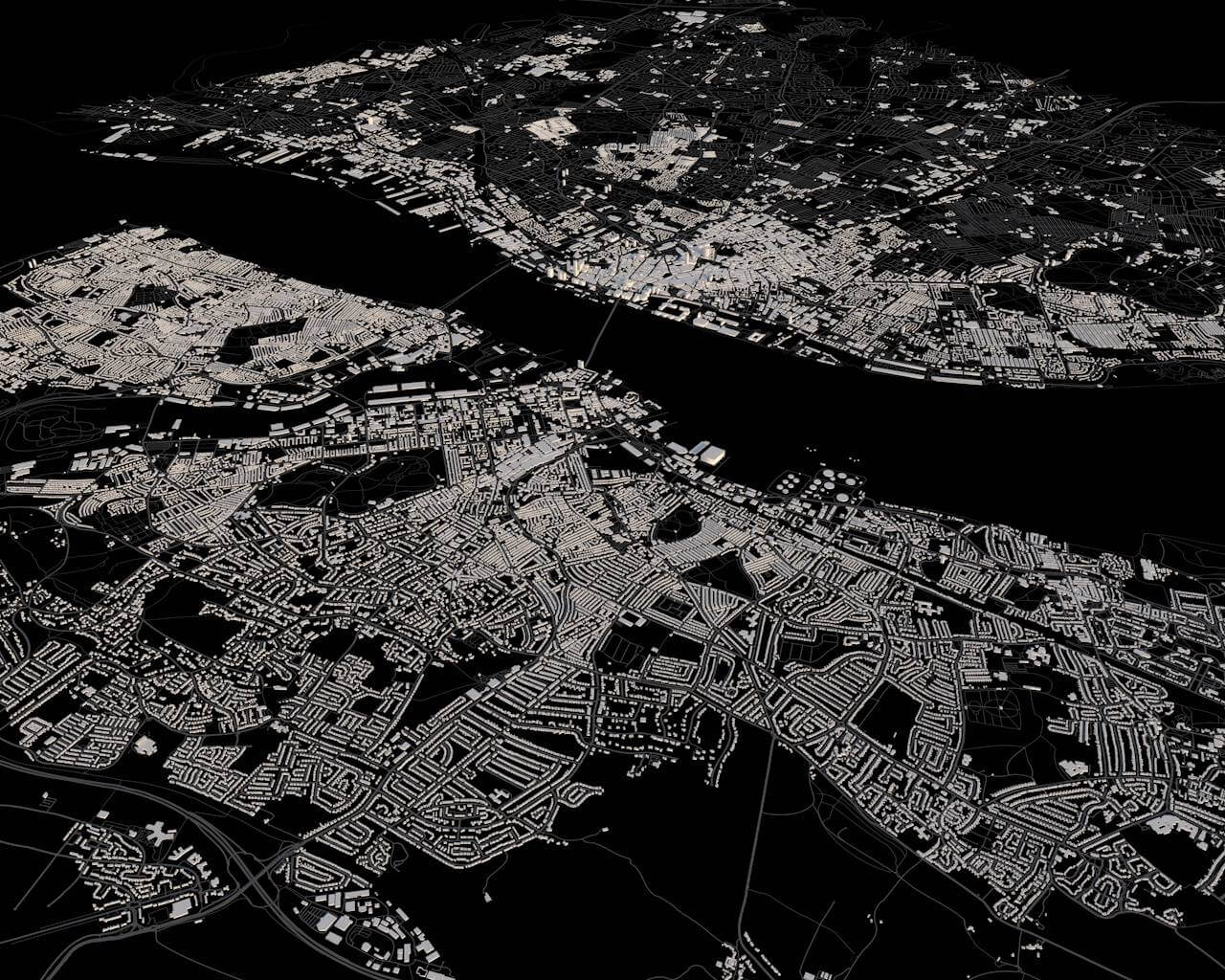 Liverpool England - 3D Model by 3dstudio