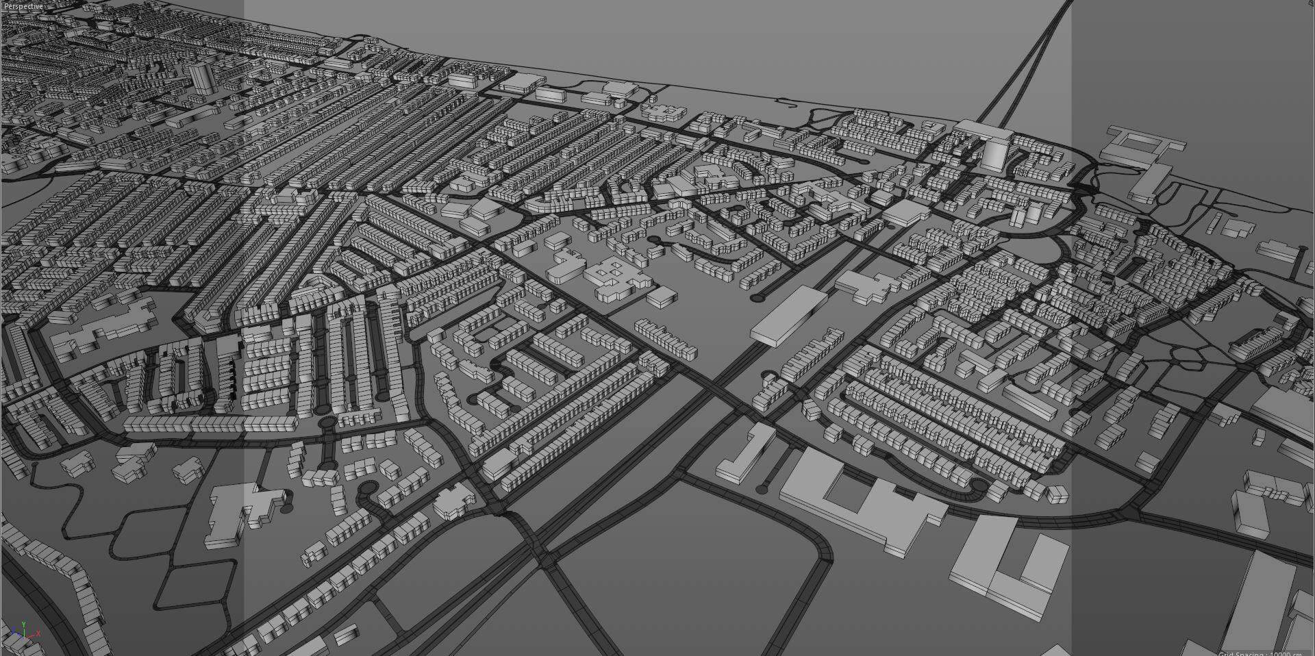 Liverpool England - 3D Model by 3dstudio