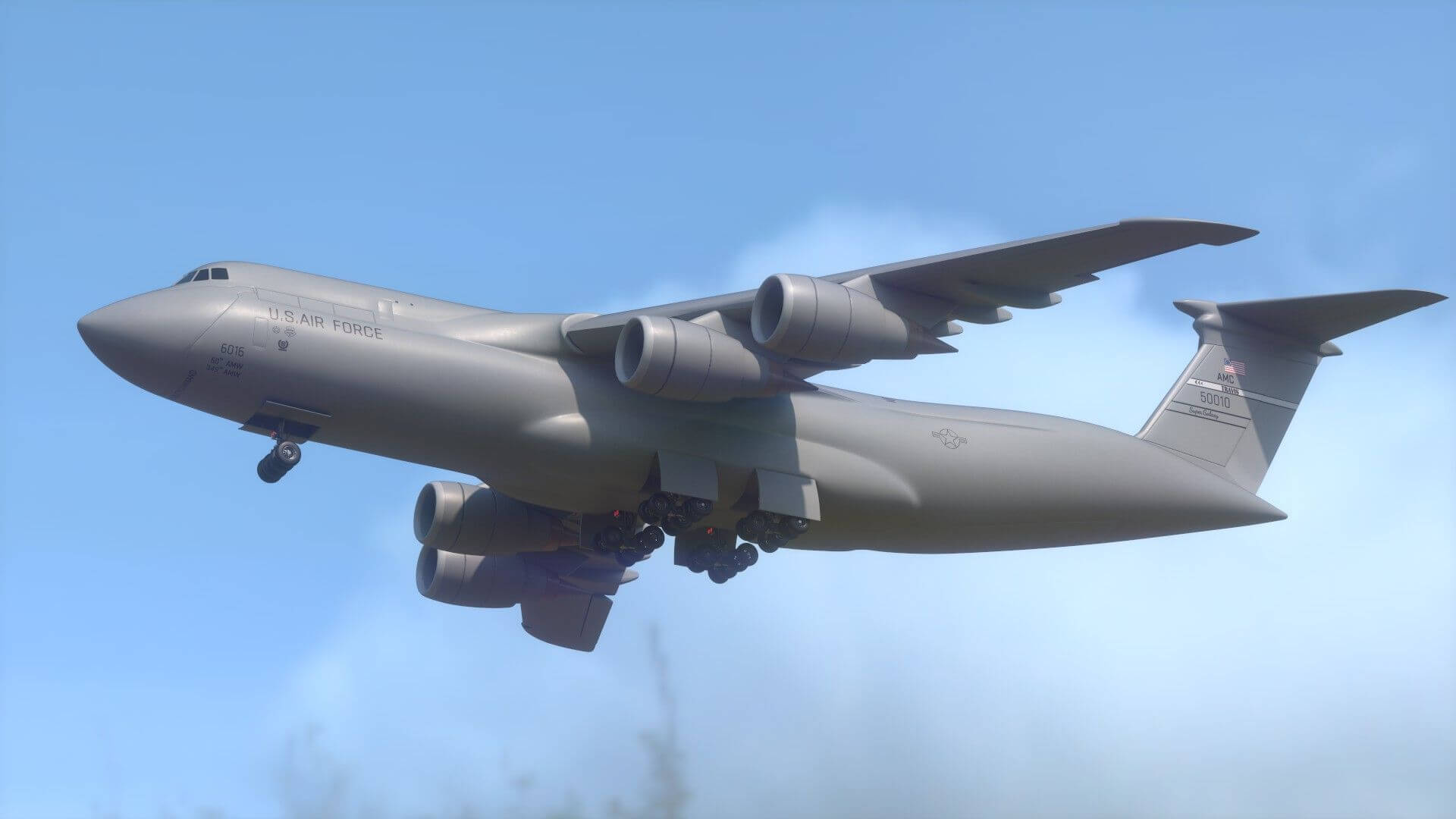 Lockheed C5 Galaxy - 3D Model by 3dstudio