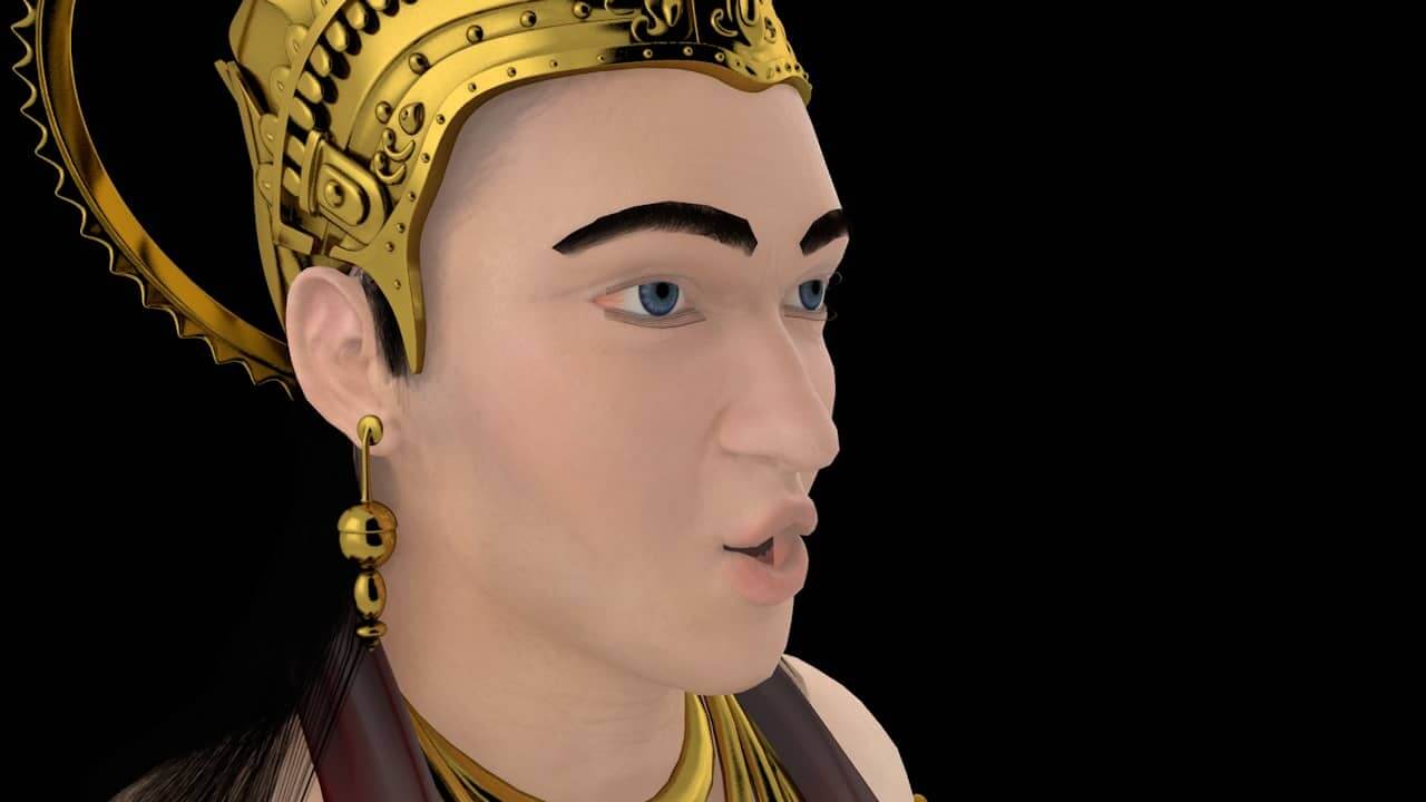 Lord Rama - 3D Model by 3dstudio