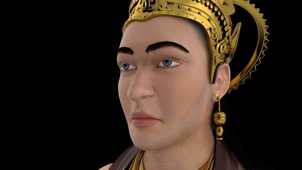 Lord Rama - 3D Model by 3dstudio
