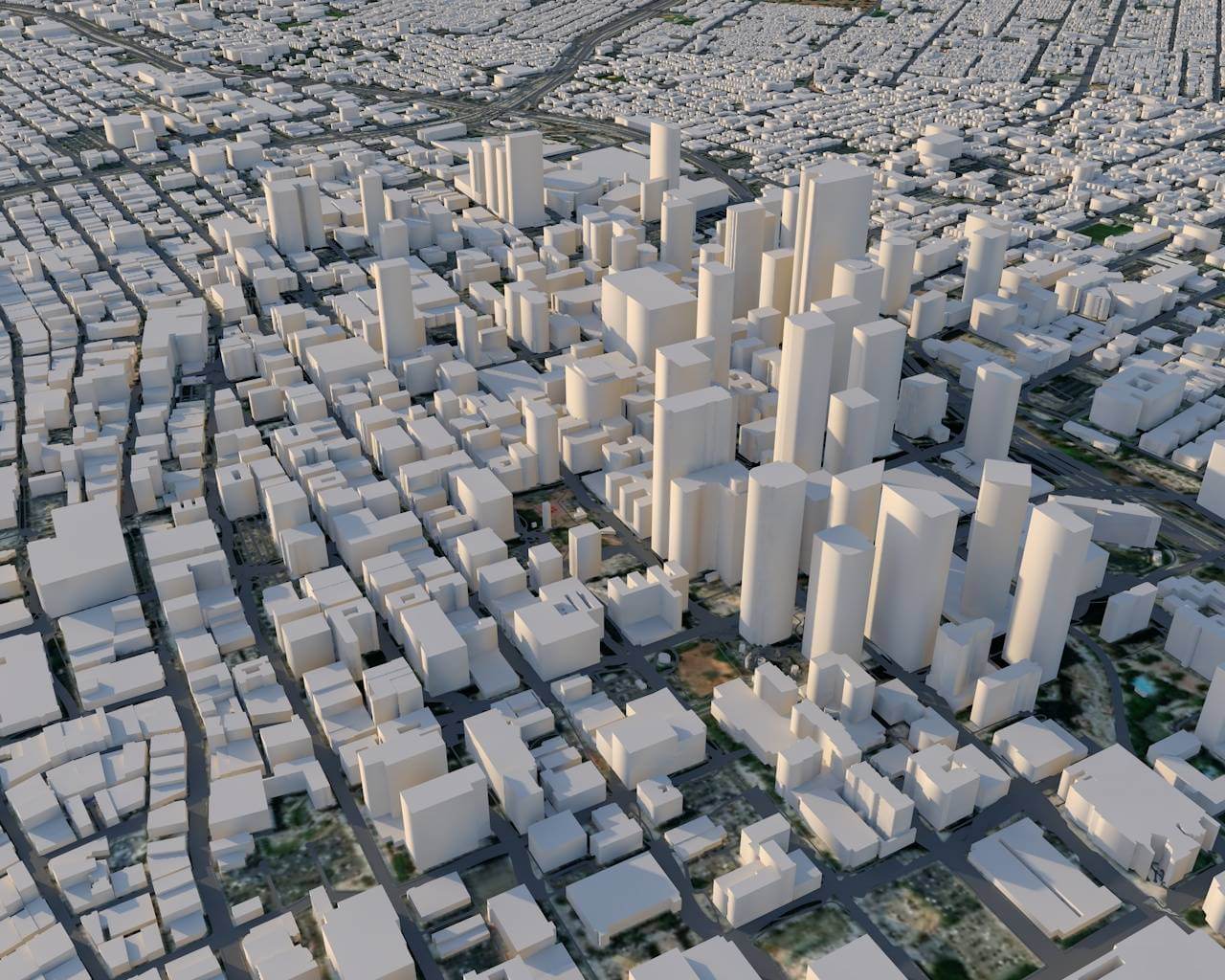 Los Angeles California - 3D Model by 3dstudio